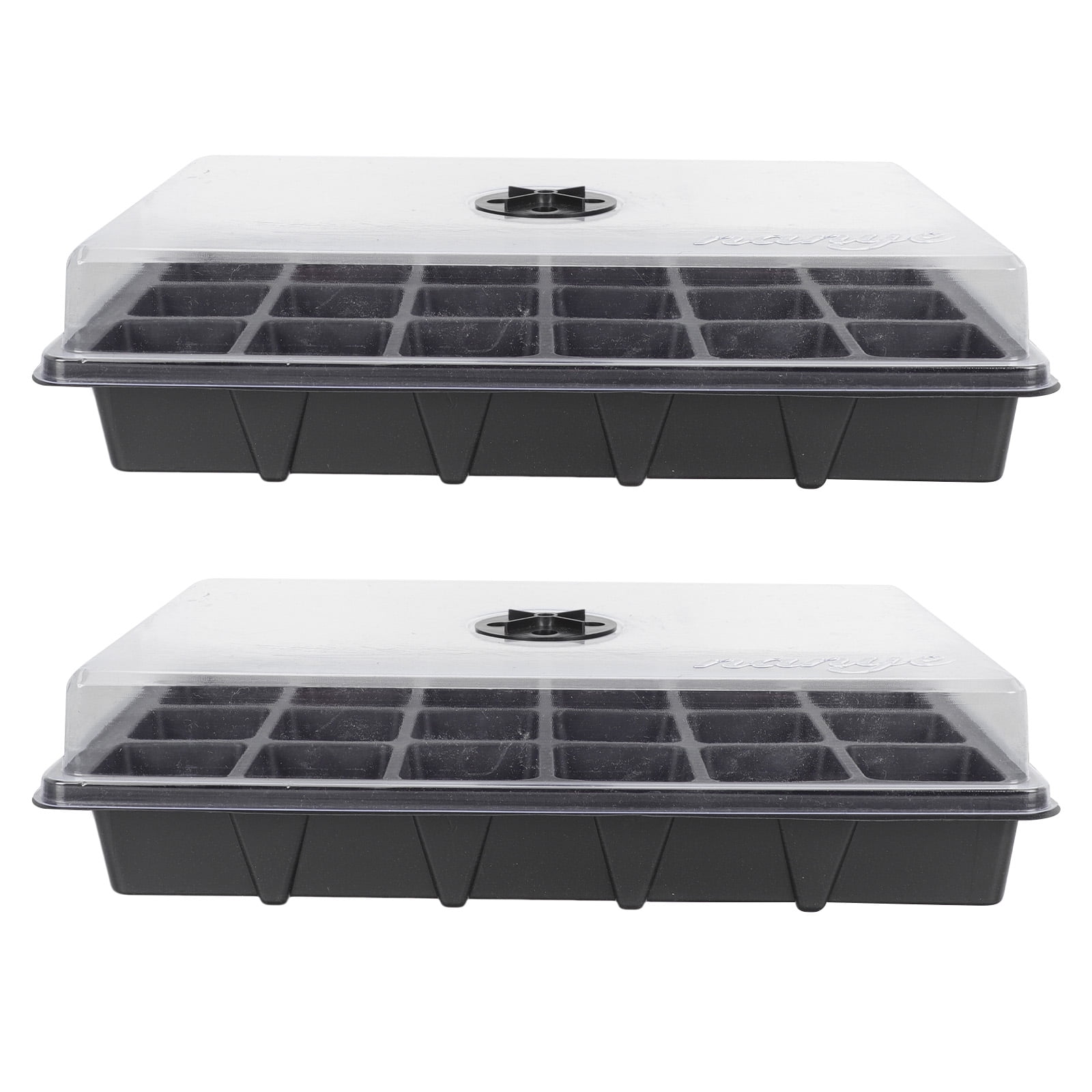 WEUVEB Indoor Planting Trays Plant Germination Boxes 2Pcs - Walmart.com