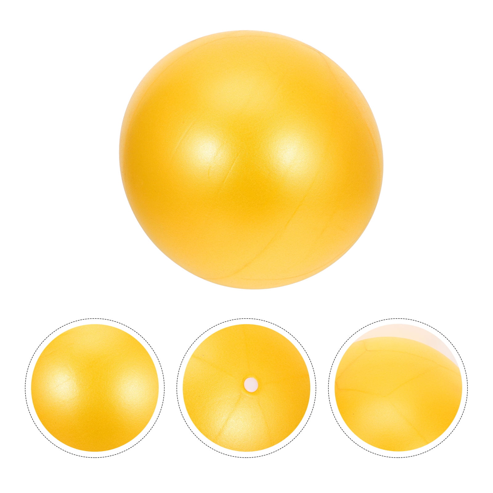 WEUVEB Fitness Yoga Ball Orange 2Pcs 9.8In - Walmart.com