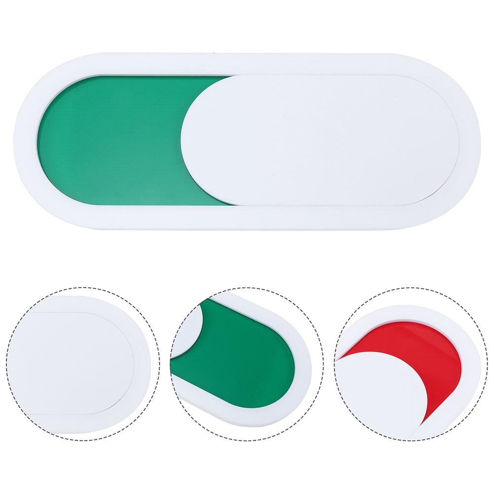 WEUVEB 2Pcs Room Slider Door Sign for Office and Bedroom in White ...