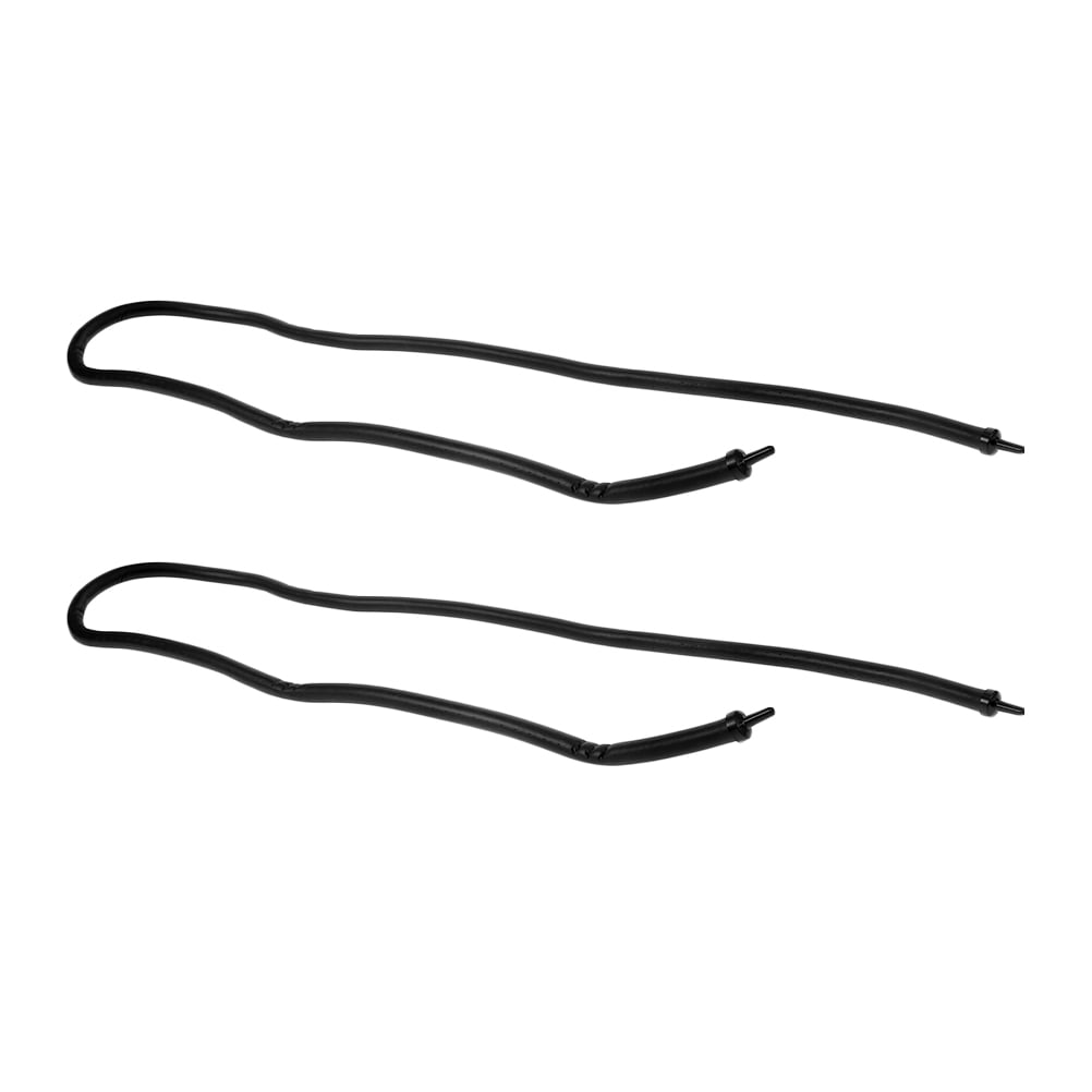 WEUVEB 2Pcs Black Bendable Air Tubing Aquarium Oxygen Diffusers Easy ...