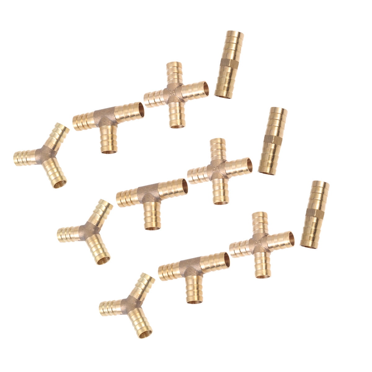 WEUVEB 3 Sets Each Type Pipe Connector Set Pipe Connection for Tube ...