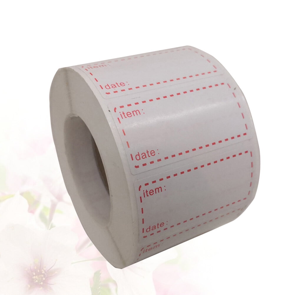 WEUVEB Food Storage Labels Stickers White Paper 500 Labels 2x1in ...