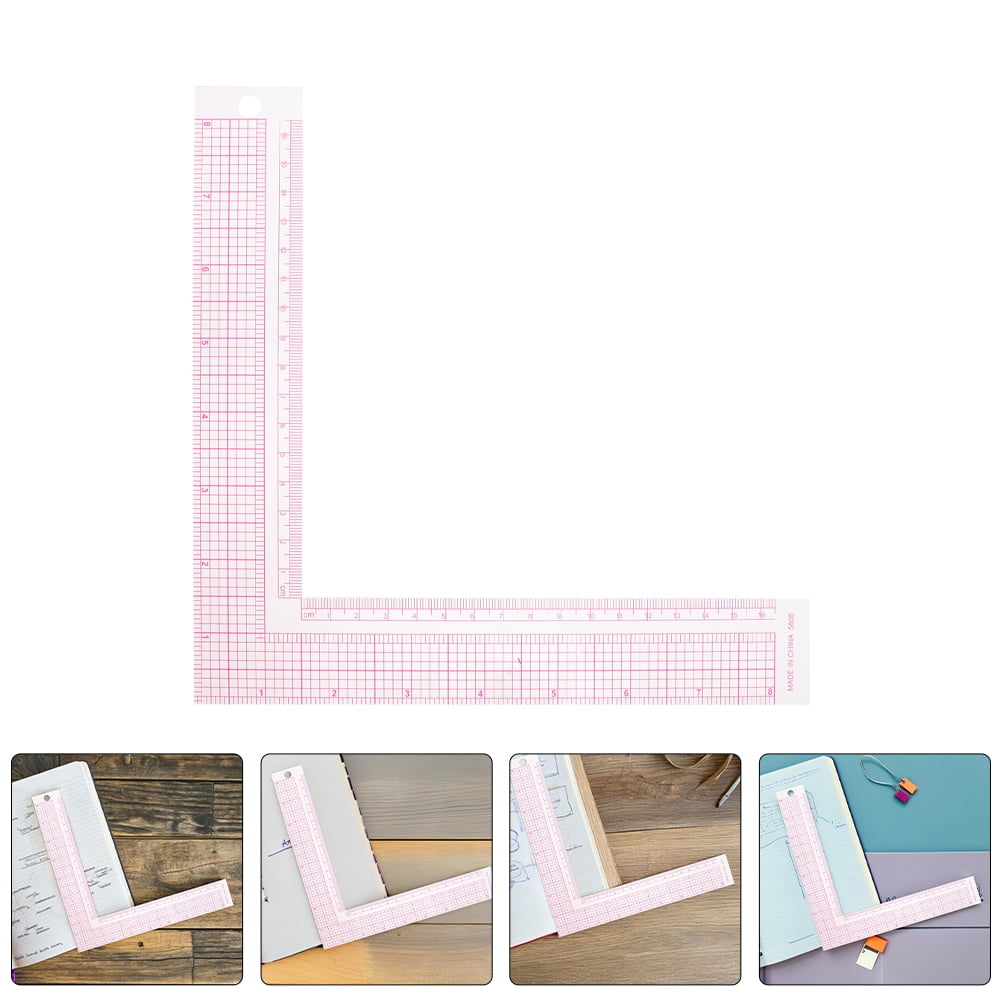 WEUVEB 3Pcs Durable Clear Plastic Sewing Tools for Pattern Making and ...