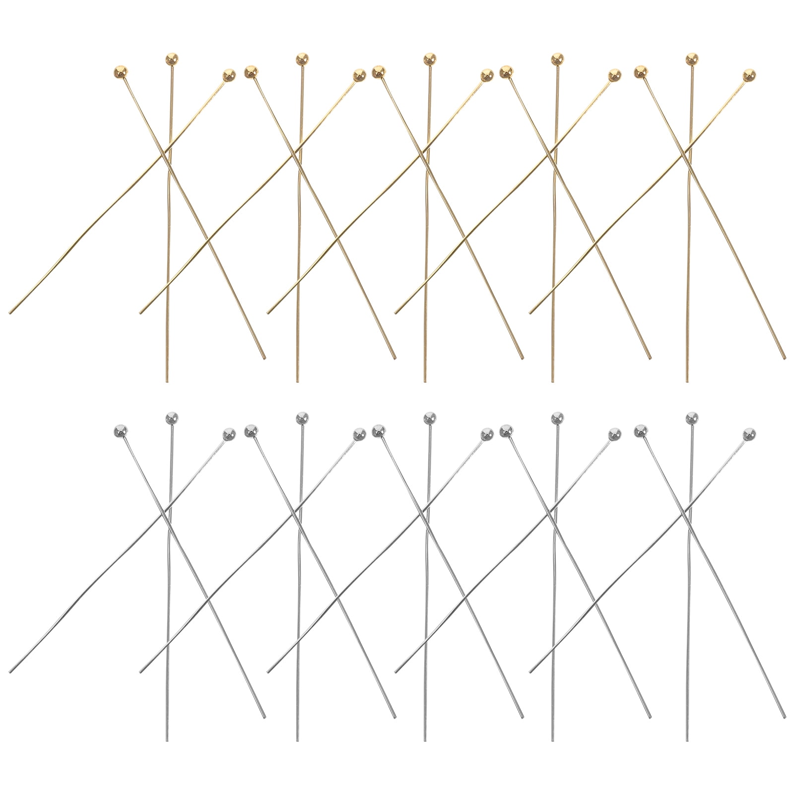 WEUVEB 400Pcs Ball Head Pins Copper Jewellery Findings for Jewelry ...