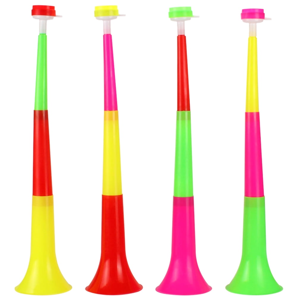 WEUVEB 4Pcs Assorted Color Cheering Trumpet for Children Toys and Props ...