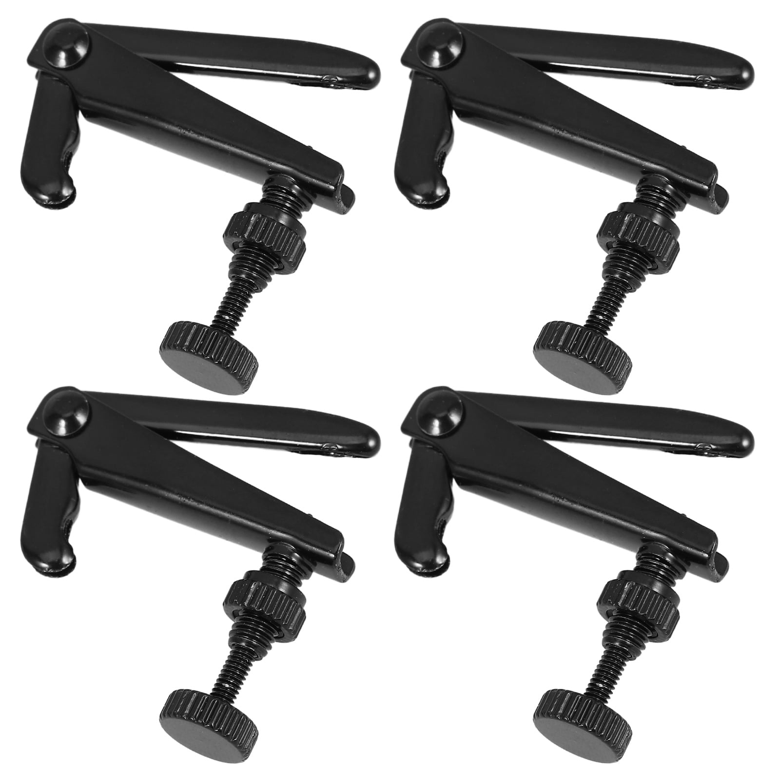 WEUVEB 4Pcs Black Violin Fine Tuners for Full Size Violinists Tuning ...