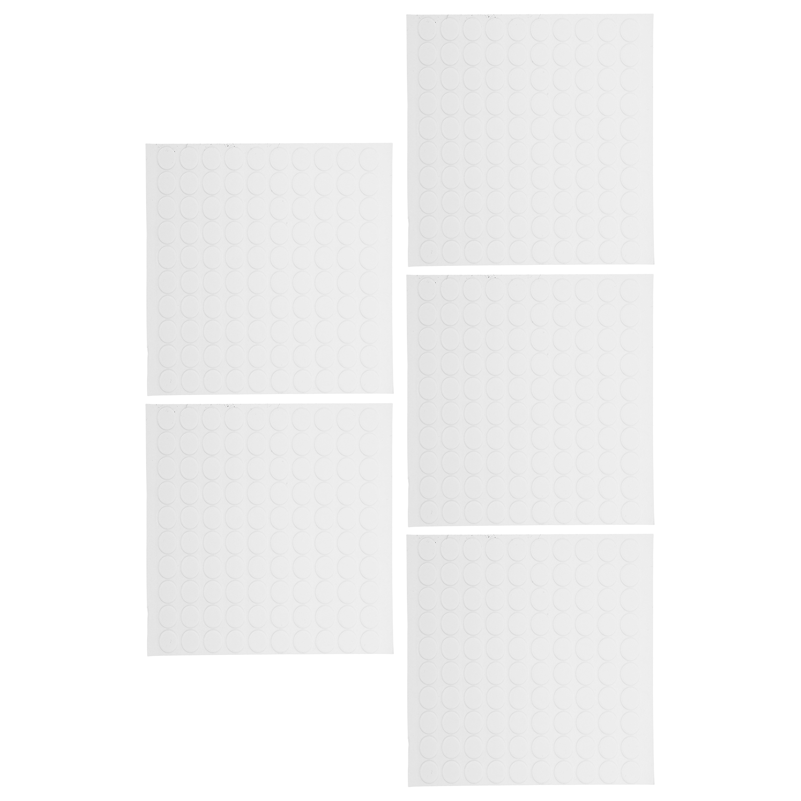 WEUVEB 500Pack Adhesive Putty Transparent Acrylic Round Traceless ...