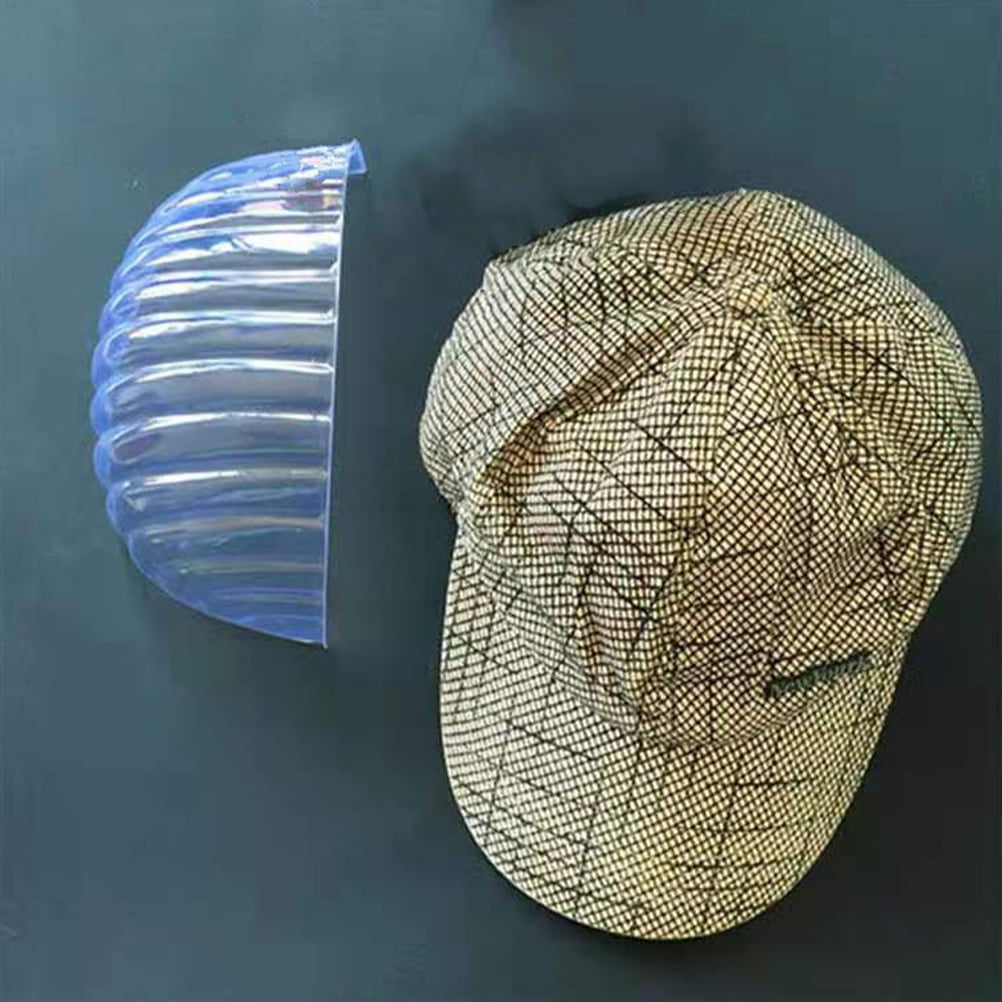 WEUVEB 50pcs Transparent Plastic Hat Inserts for Baseball Caps, Shape ...