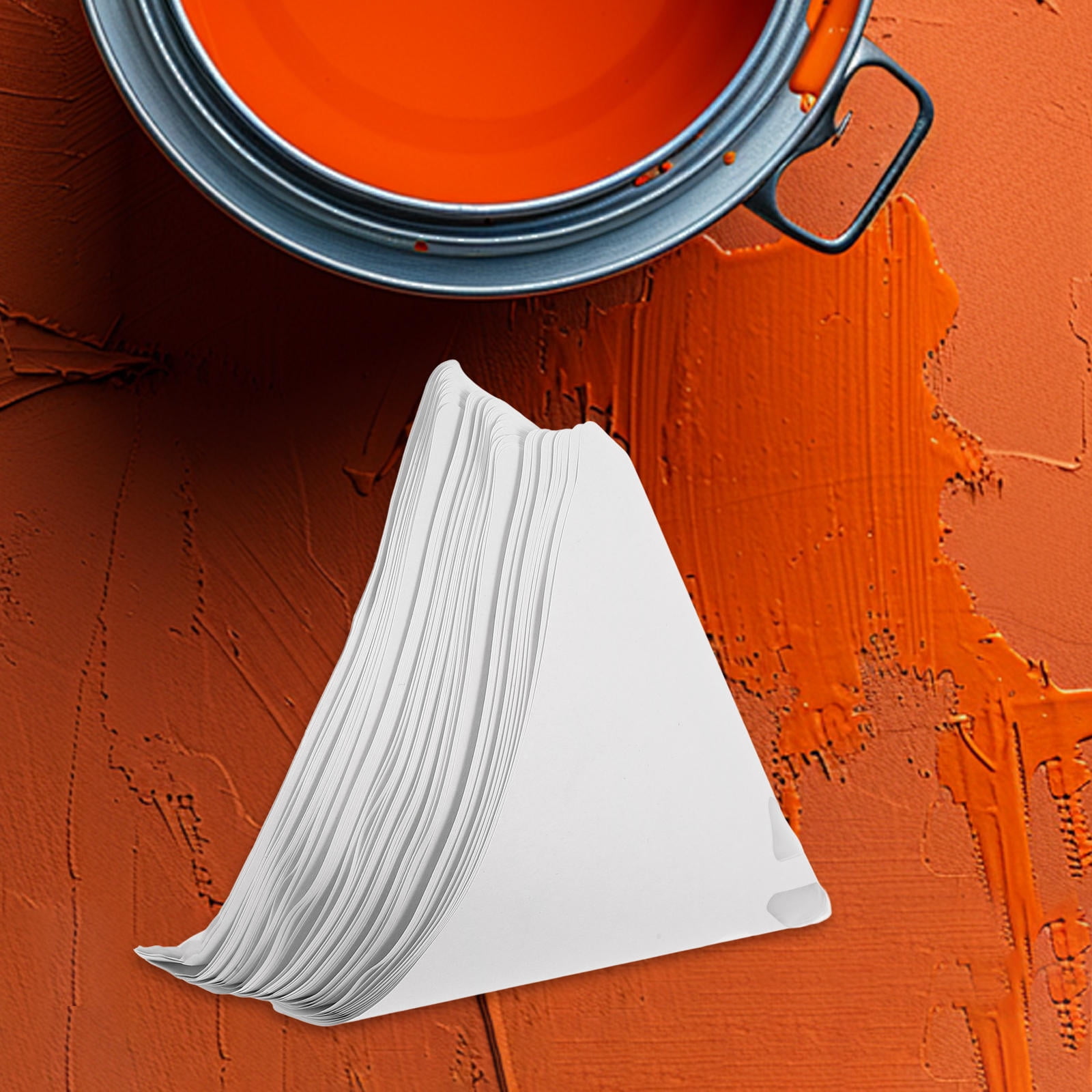 WEUVEB 50Pcs Fine Nylon Mesh Paint Strainers for Hobby Painting and ...