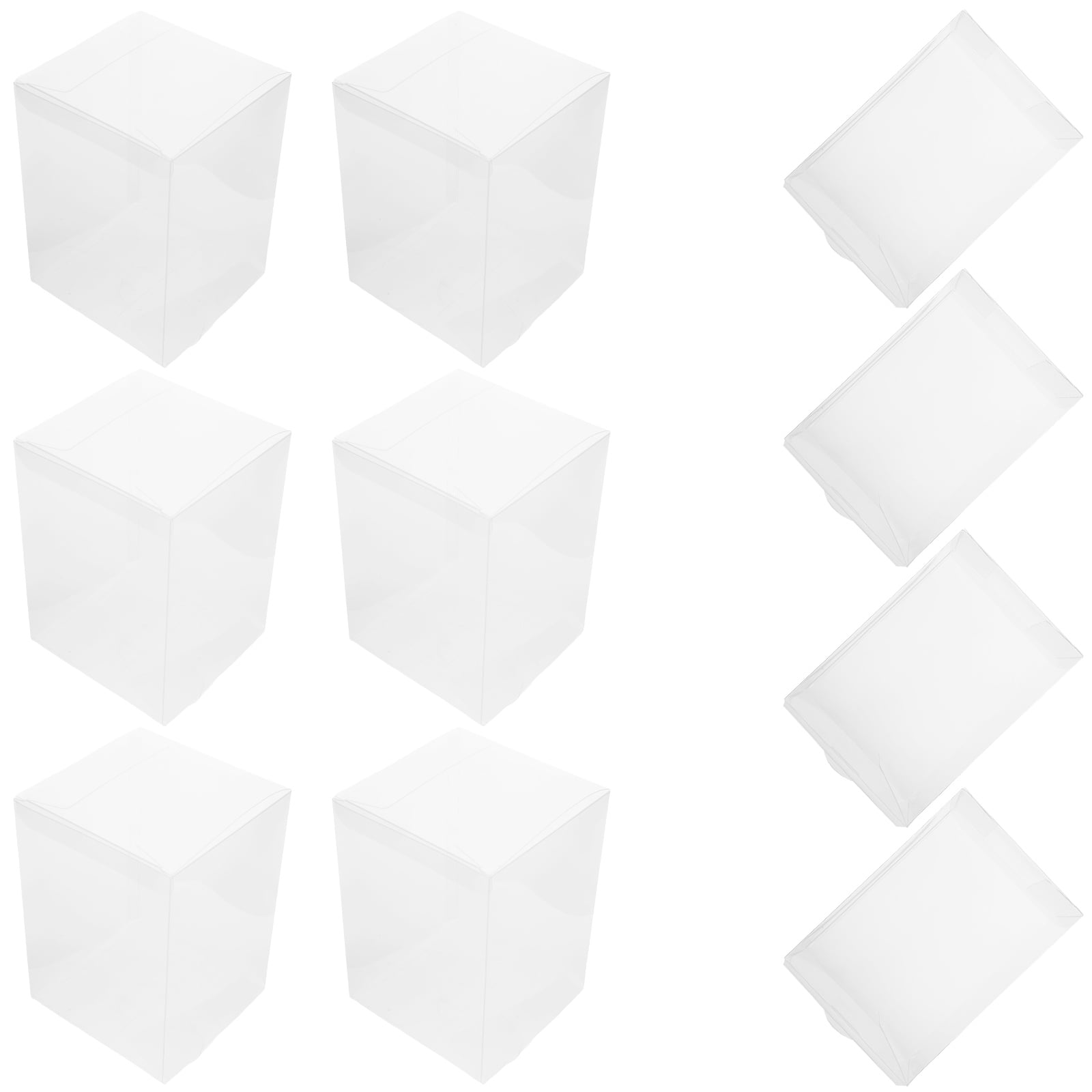 WEUVEB 54Pack Small Clear Plastic Party Favor Box for present Giving 5 ...