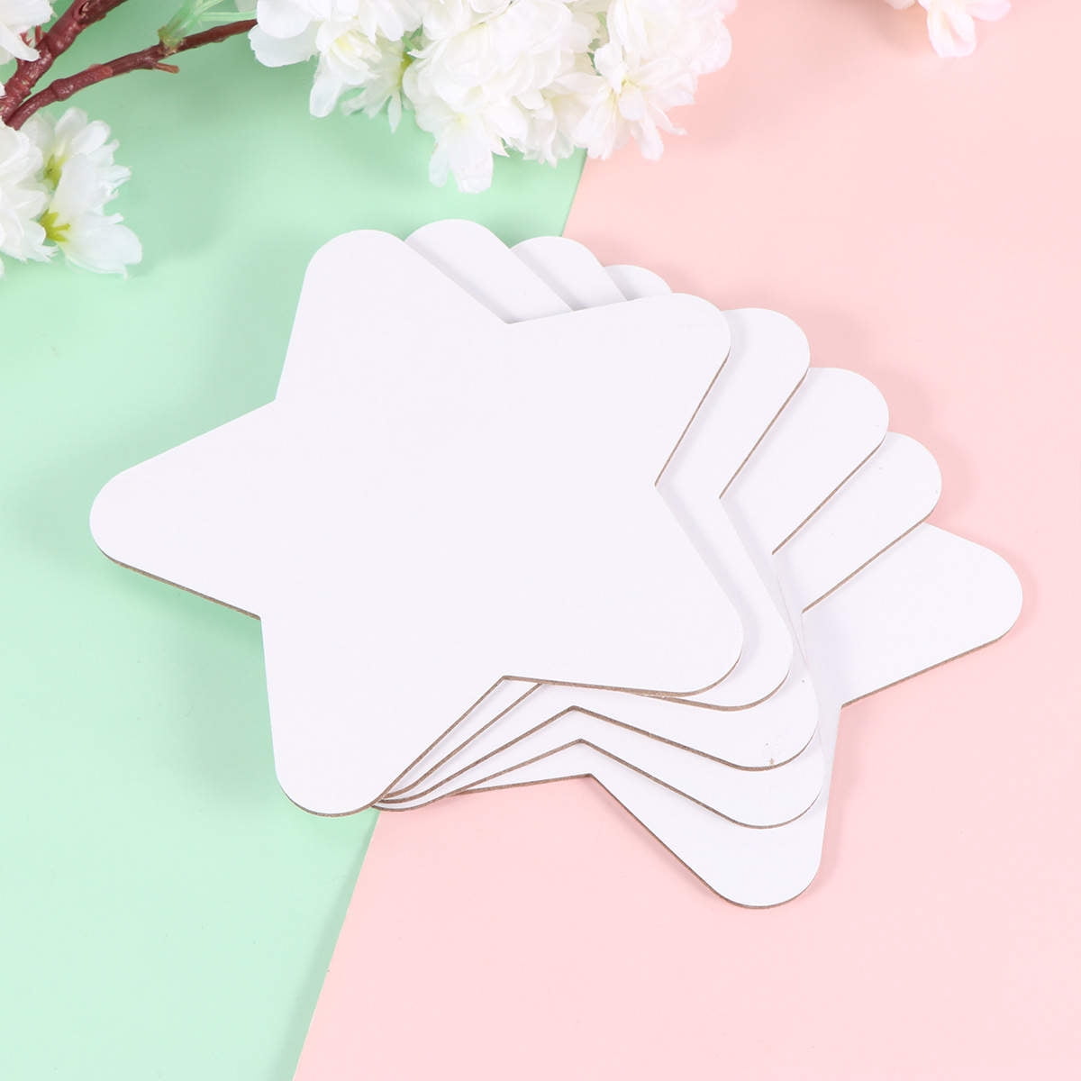 WEUVEB White Artist Drawing Boards Round Star Shape for 5Pcs - Walmart.com