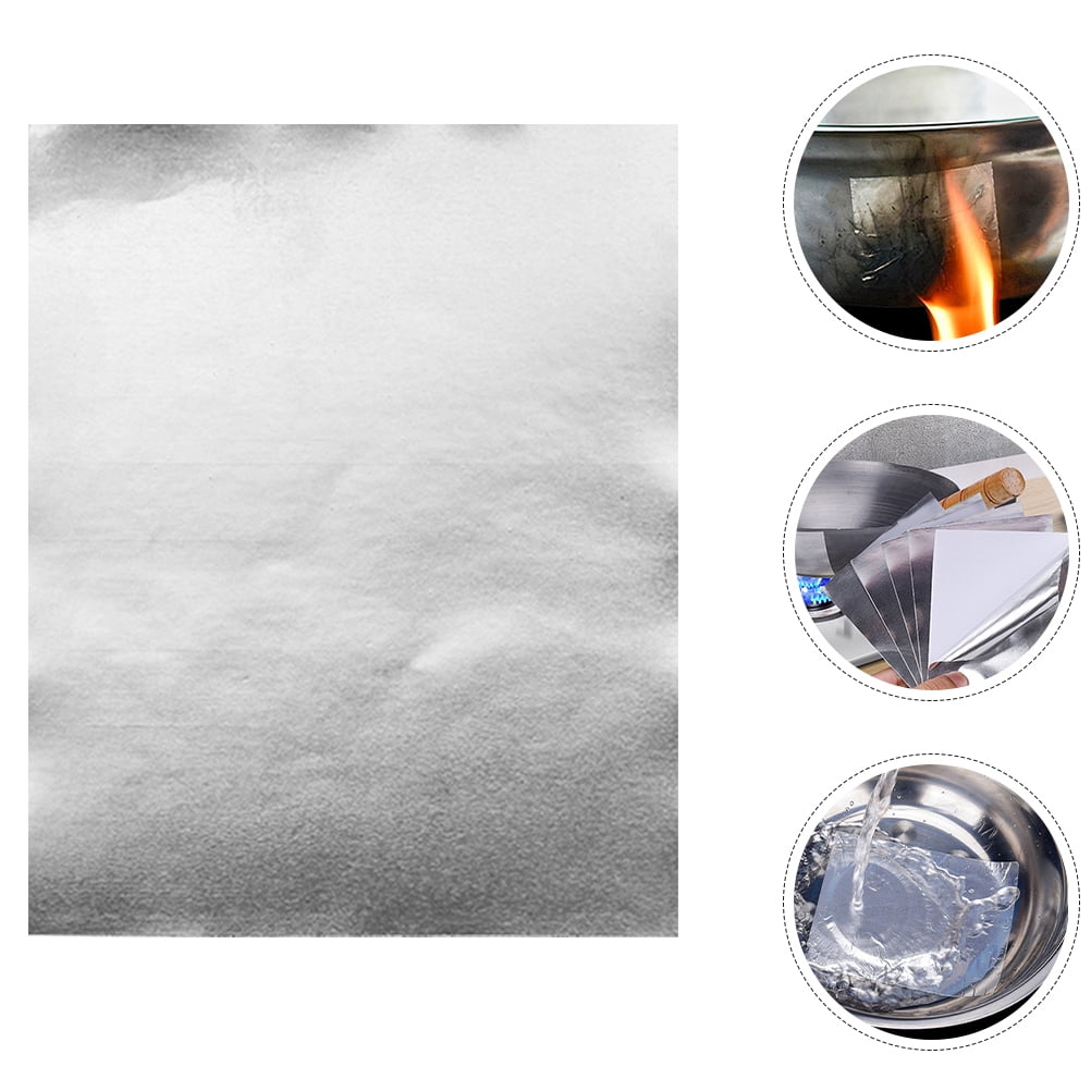 WEUVEB 5 Sheets Aluminum Repair Patches for Kitchen Cooking Pots Silver ...