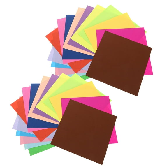 WEUVEB Assorted Color Origami Paper Bulk for Handwork Vibrant Colors ...