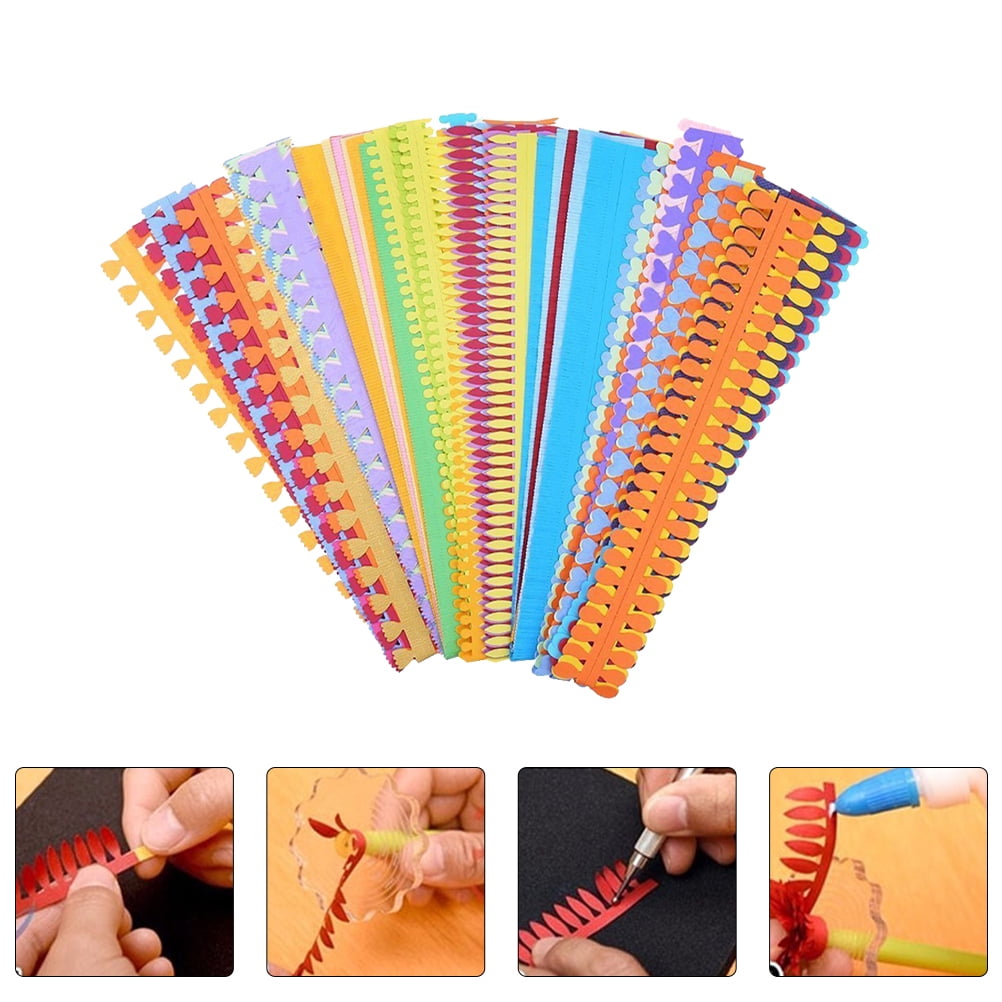 WEUVEB Paper Flower Kits Multi Paper 60Pcs - Walmart.com
