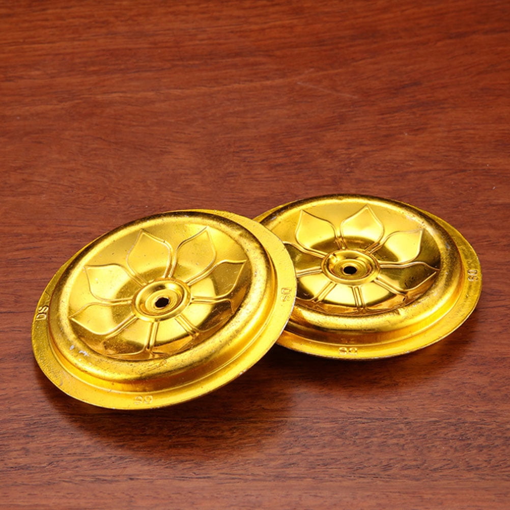 WEUVEB Golden Wick Holders for Oil Lamps 6Pcs 2.8x2.8x0.8In - Walmart.com