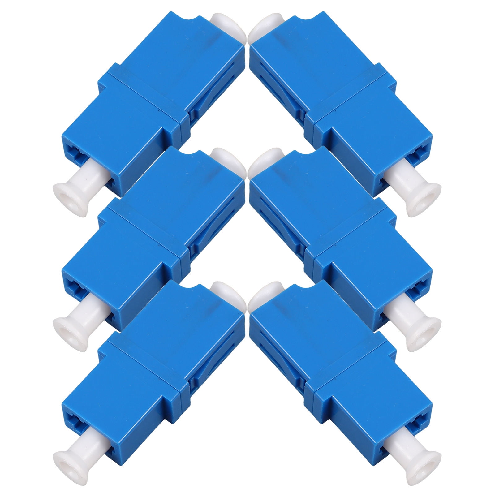 WEUVEB 6pcs Lc To Lc Single Mode Fiber Coupler Flange Type Optical ...