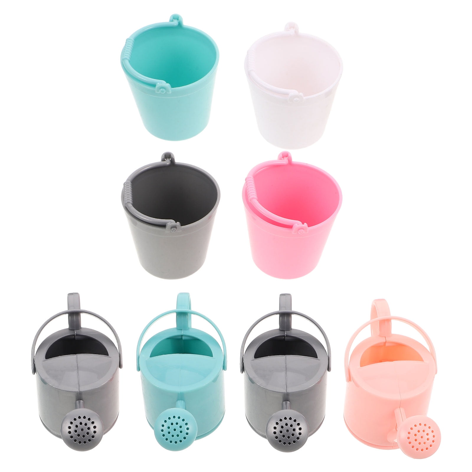WEUVEB 8Pcs Tiny Watering Bottle For In Assorted Color Plastic ...