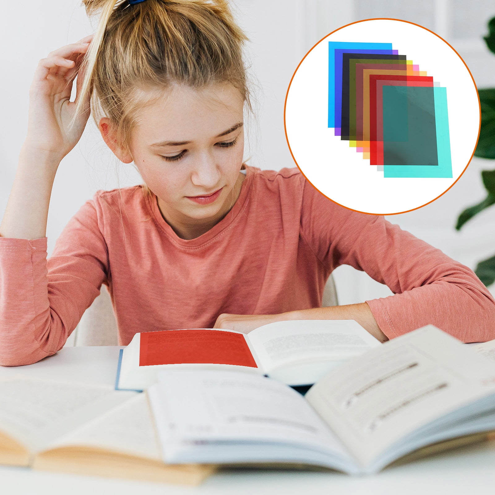 WEUVEB 9pcs Light Diffuser Film Color Gels For Photography Video ...