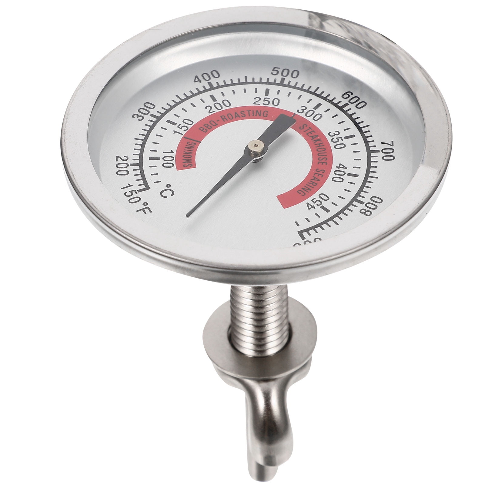 WEUVEB Alloy Kitchen Thermometer White with Clear Large Dial for Baking ...
