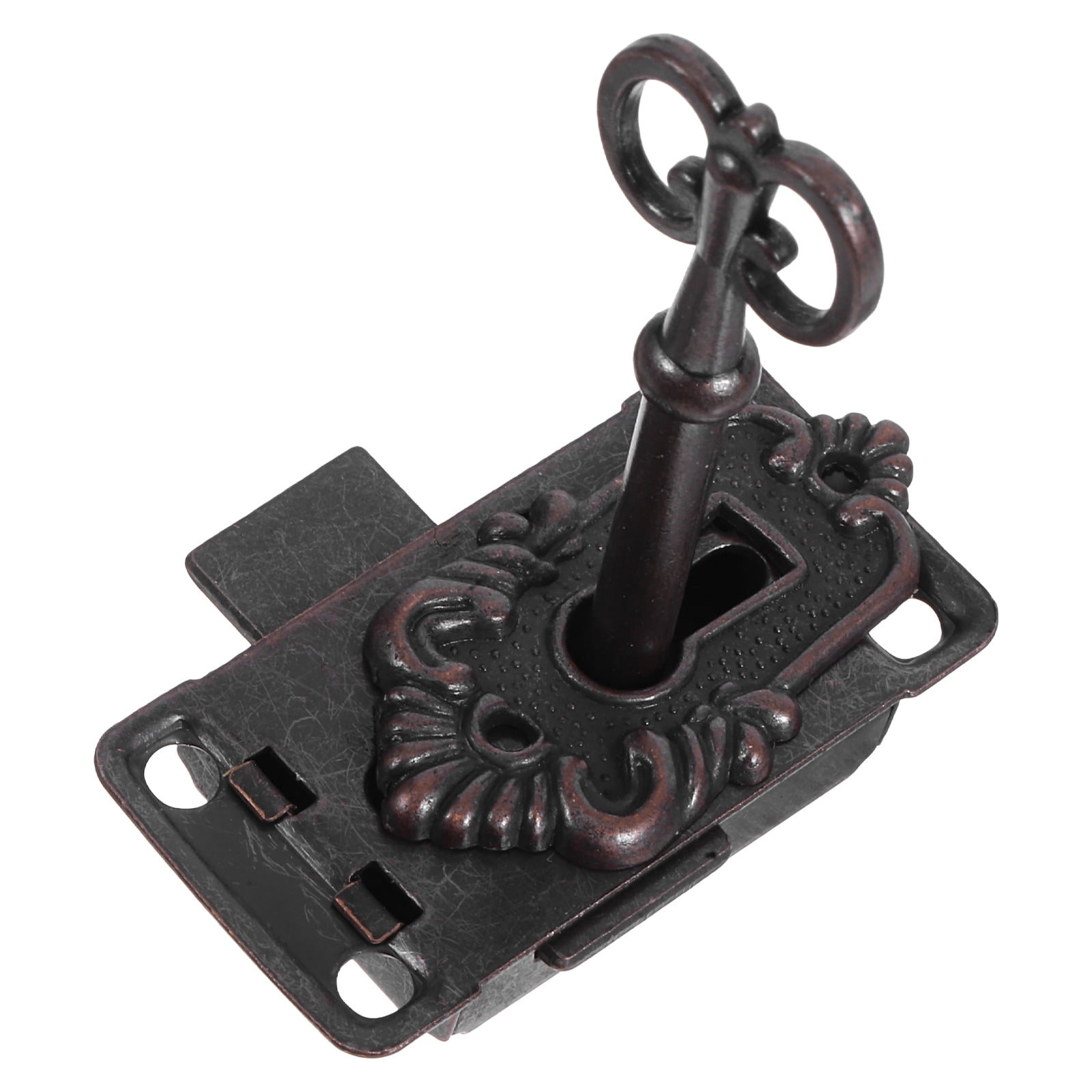 WEUVEB Latch Closure Treasure Box Jewelry Box Latches Alloy Red Bronze ...