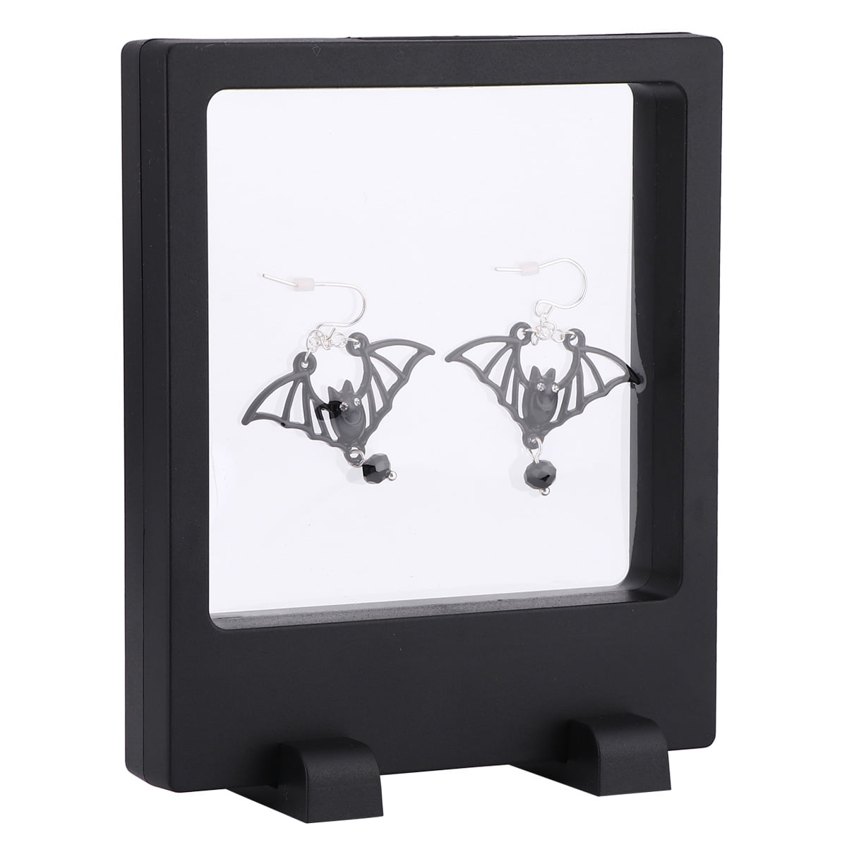 WEUVEB Black Acrylic Jewelry Display Box for Showroom and Store Use ...
