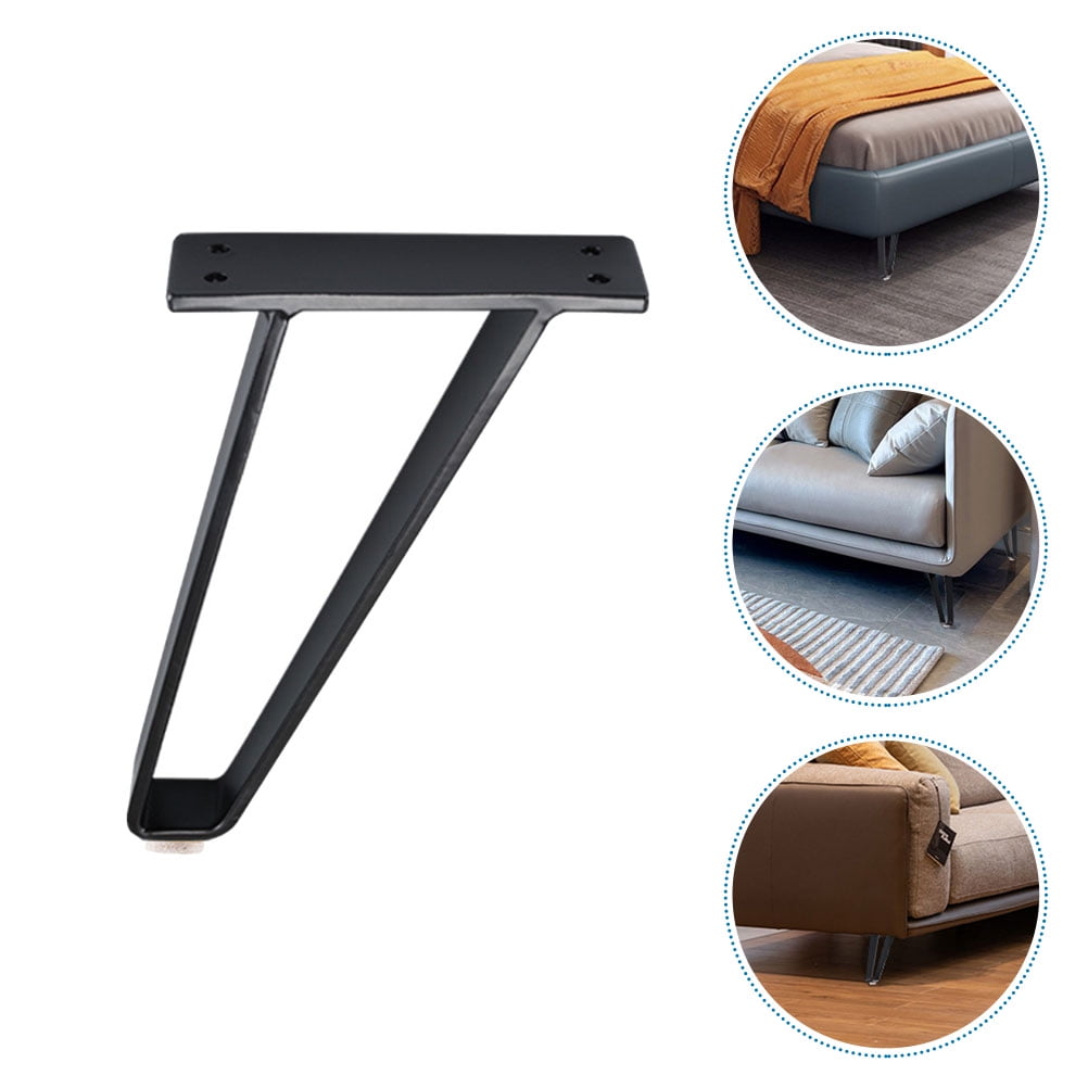 WEUVEB Black Steel Furniture Legs for DIY Projects and Replacement ...