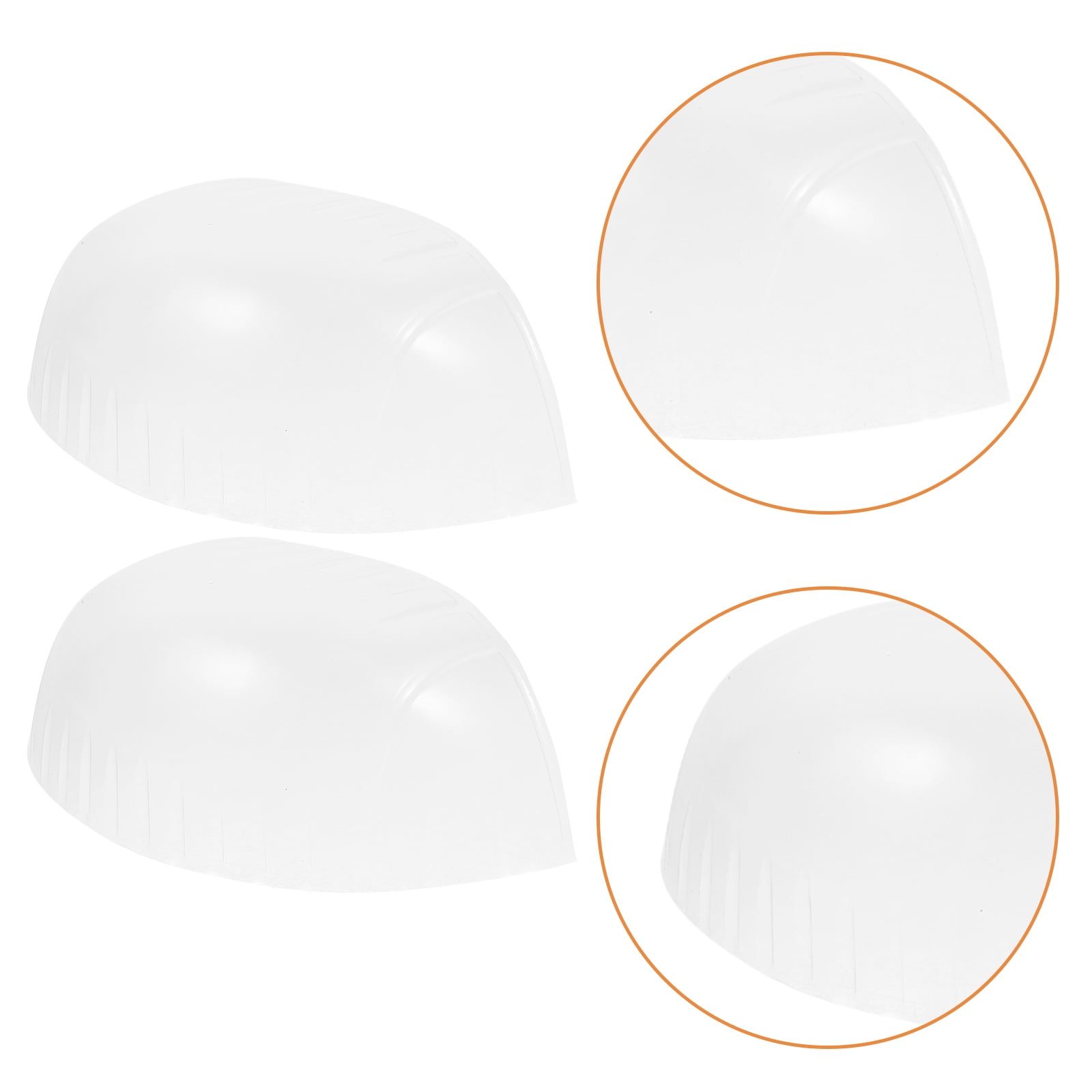 WEUVEB Hat Stand for Baseball Cap White Plastic Support Hat Shape Home ...