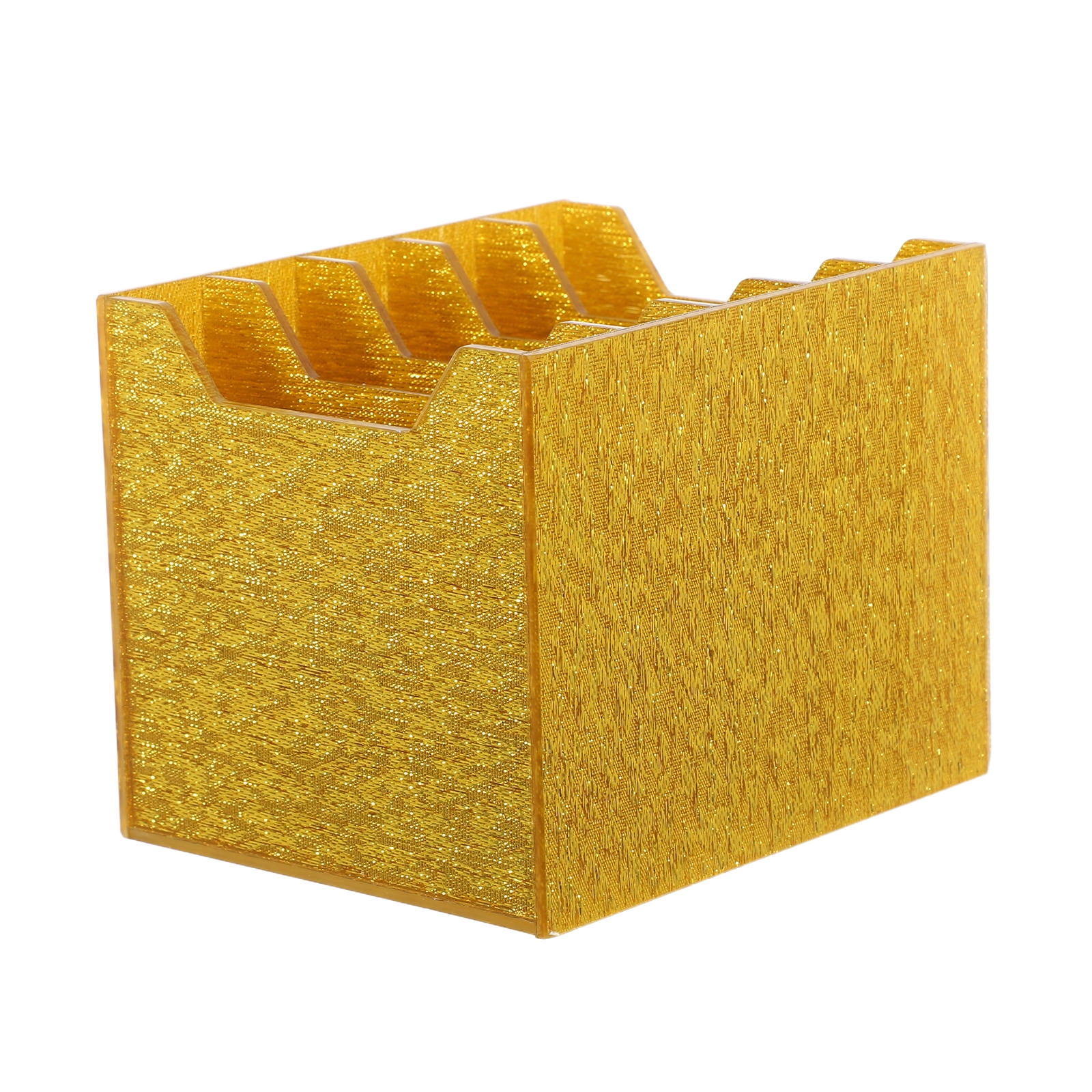 WEUVEB Cell Phone Holder Storage Box Acrylic Golden For Classroom ...