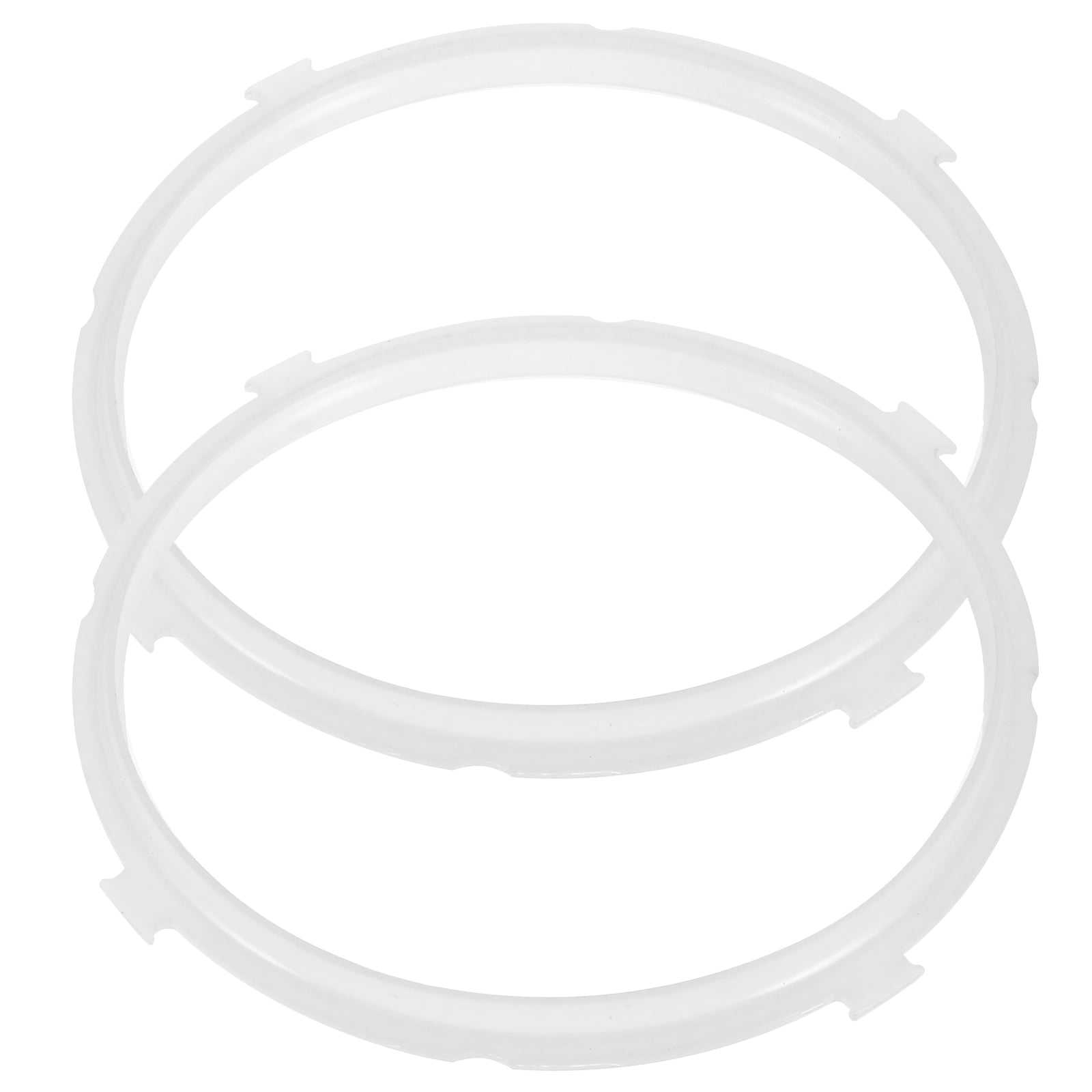 WEUVEB 2Pcs Pressure Cooker Silicone Gasket for Efficient Sealing and ...