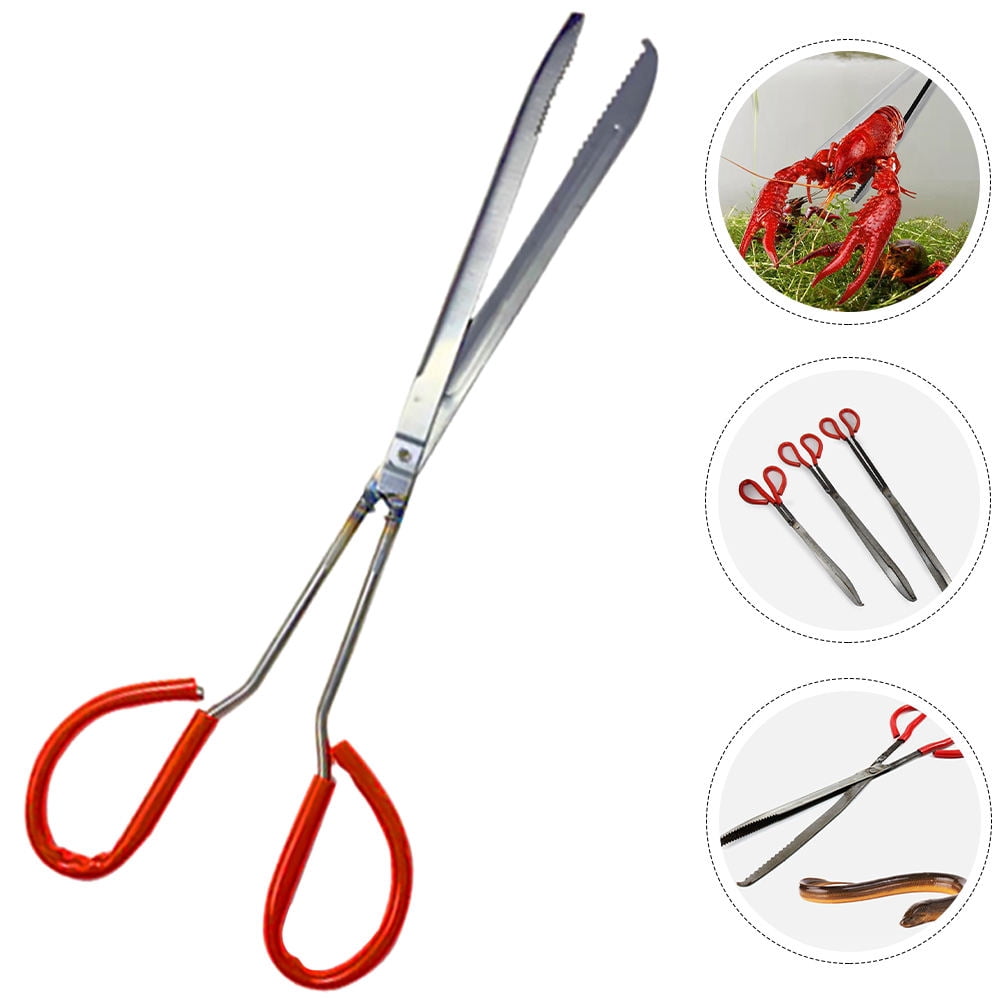 WEUVEB Fishing Plier Crab Catcher Iron Non-slip Seafood Handling ...