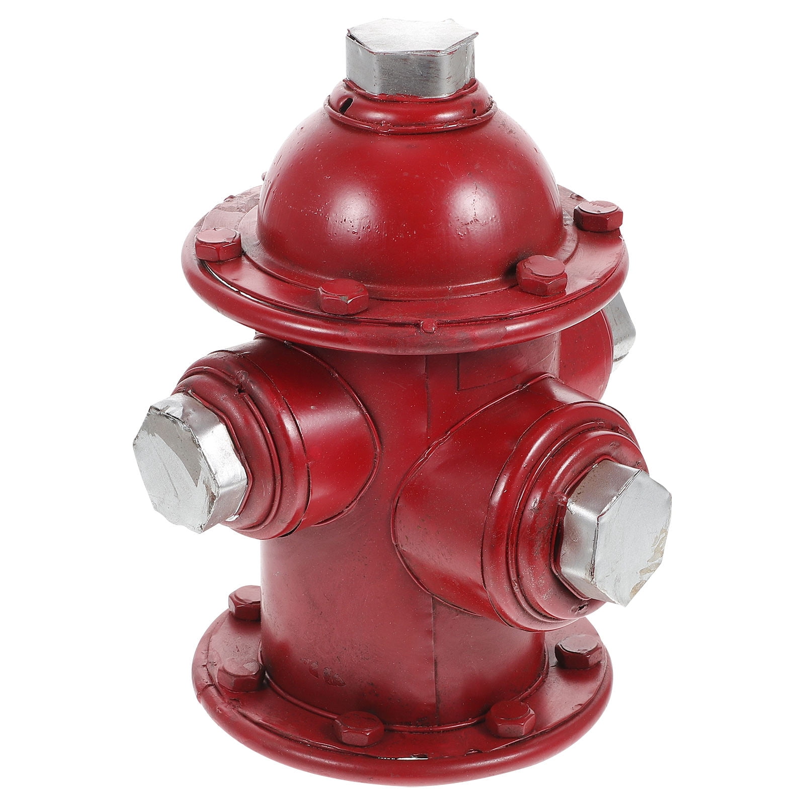 WEUVEB Wrought Iron Fire Hydrant Ornament for Home and Garden ...