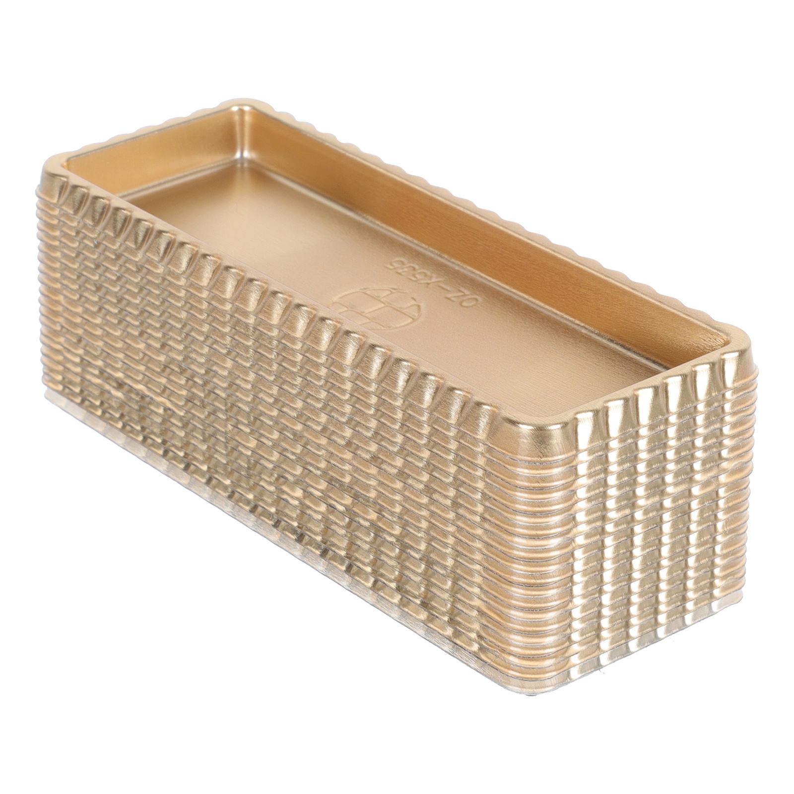 WEUVEB 20Pcs Rectangular Cake Pad Golden Cake Base for Bakery and ...