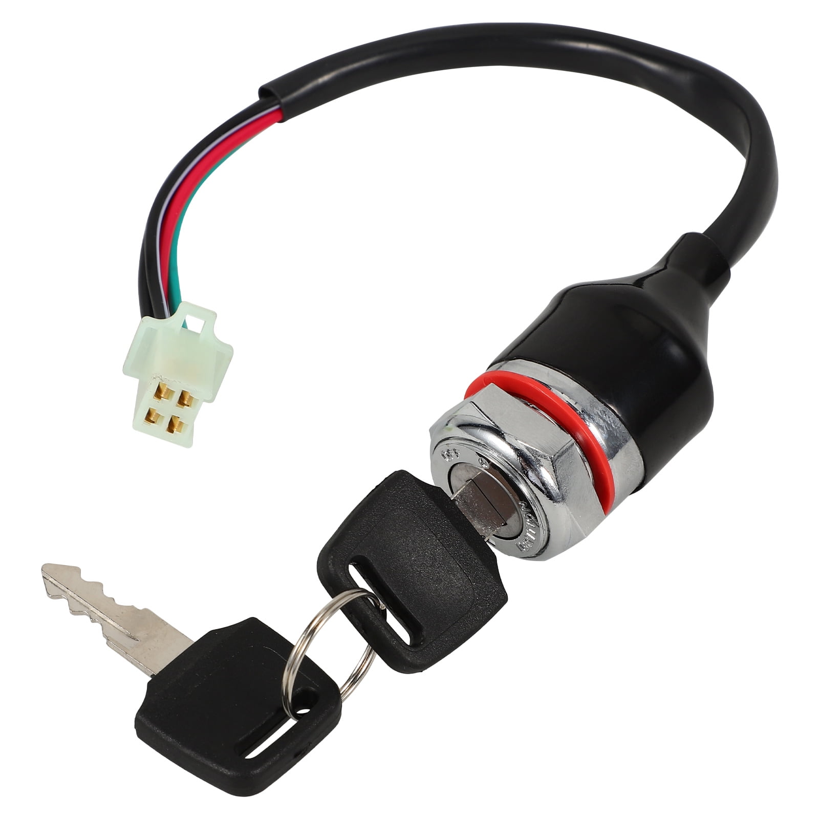 WEUVEB Ignition Switch 1 Set Assorted Color Rubber Steel Copper For ...