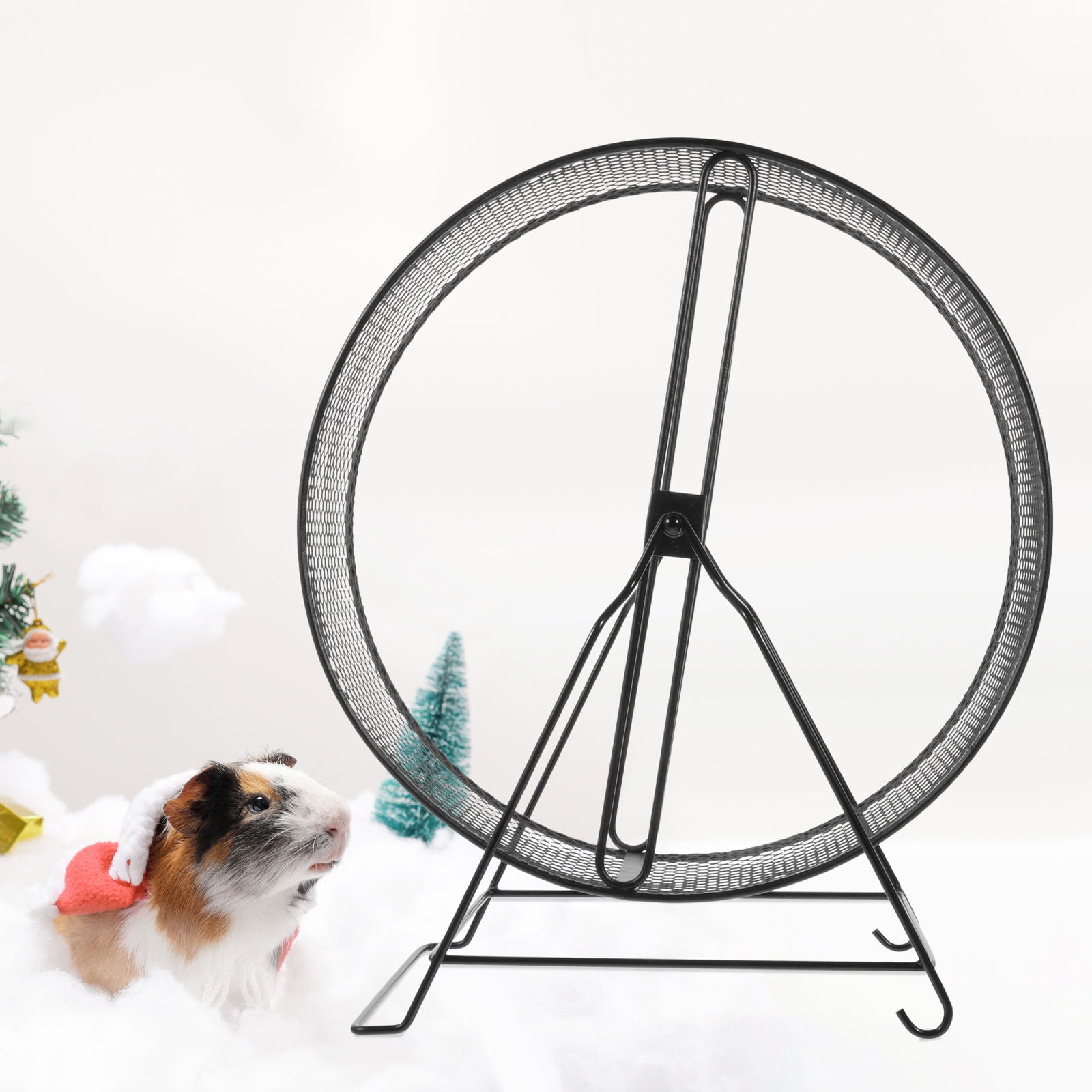 WEUVEB Iron Round Hamster Toy for Exercise Dwarf Hamster Running Wheel ...