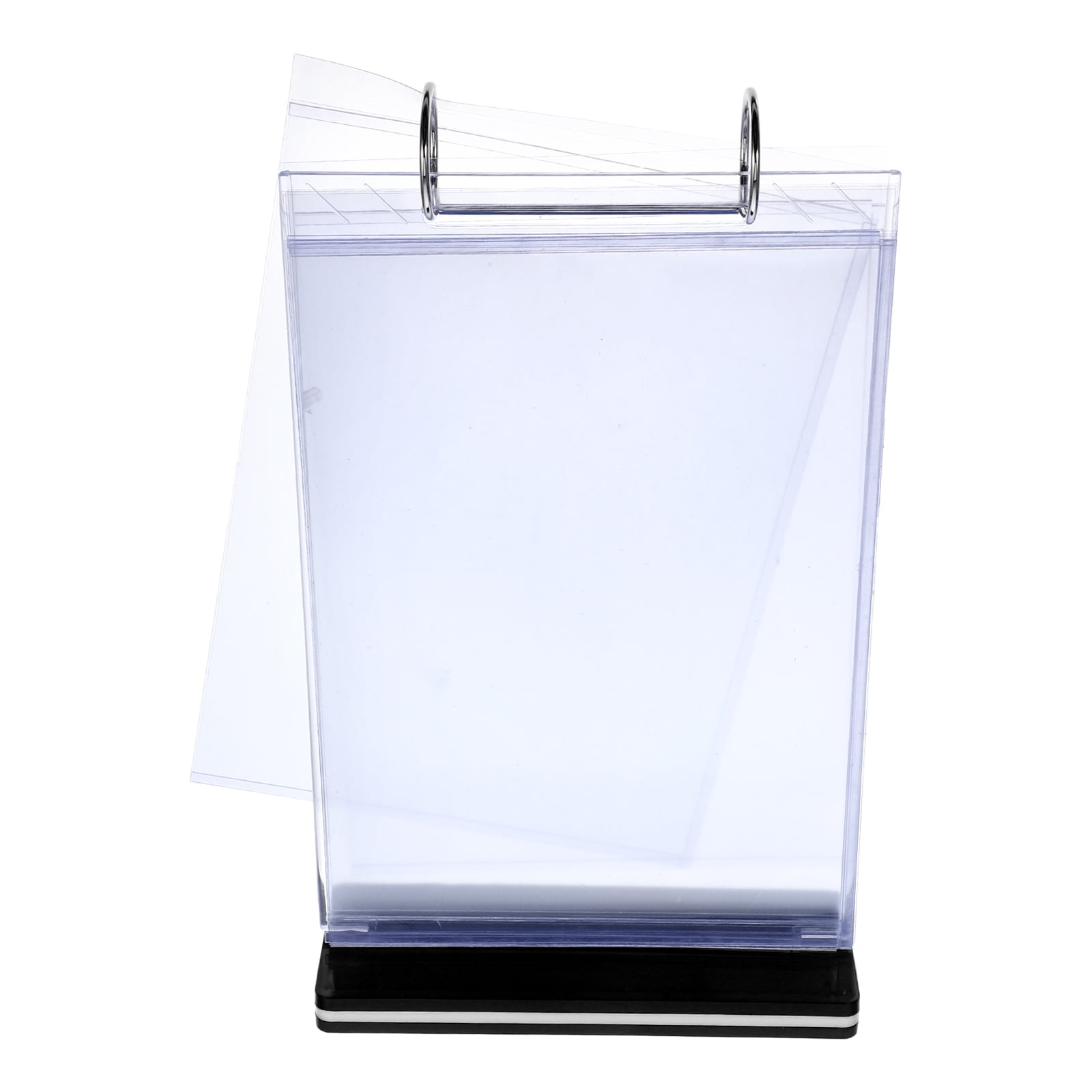 WEUVEB Menu Holder for Table Menu Display Holder Multi PVC 1Pack ...