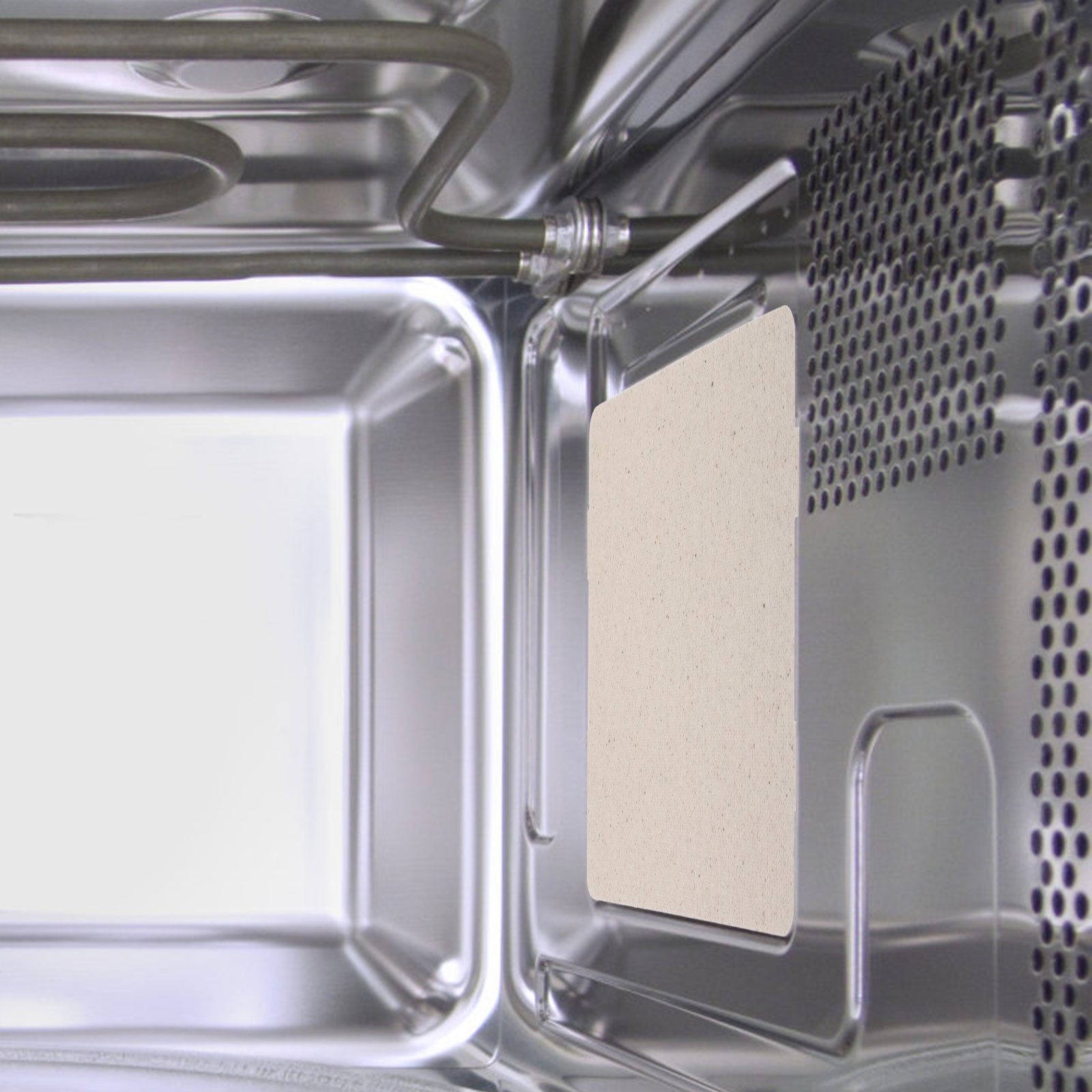 WEUVEB Microwave Parts 6Pcs Mica Plates Sheets Silver Rectangular 11 ...