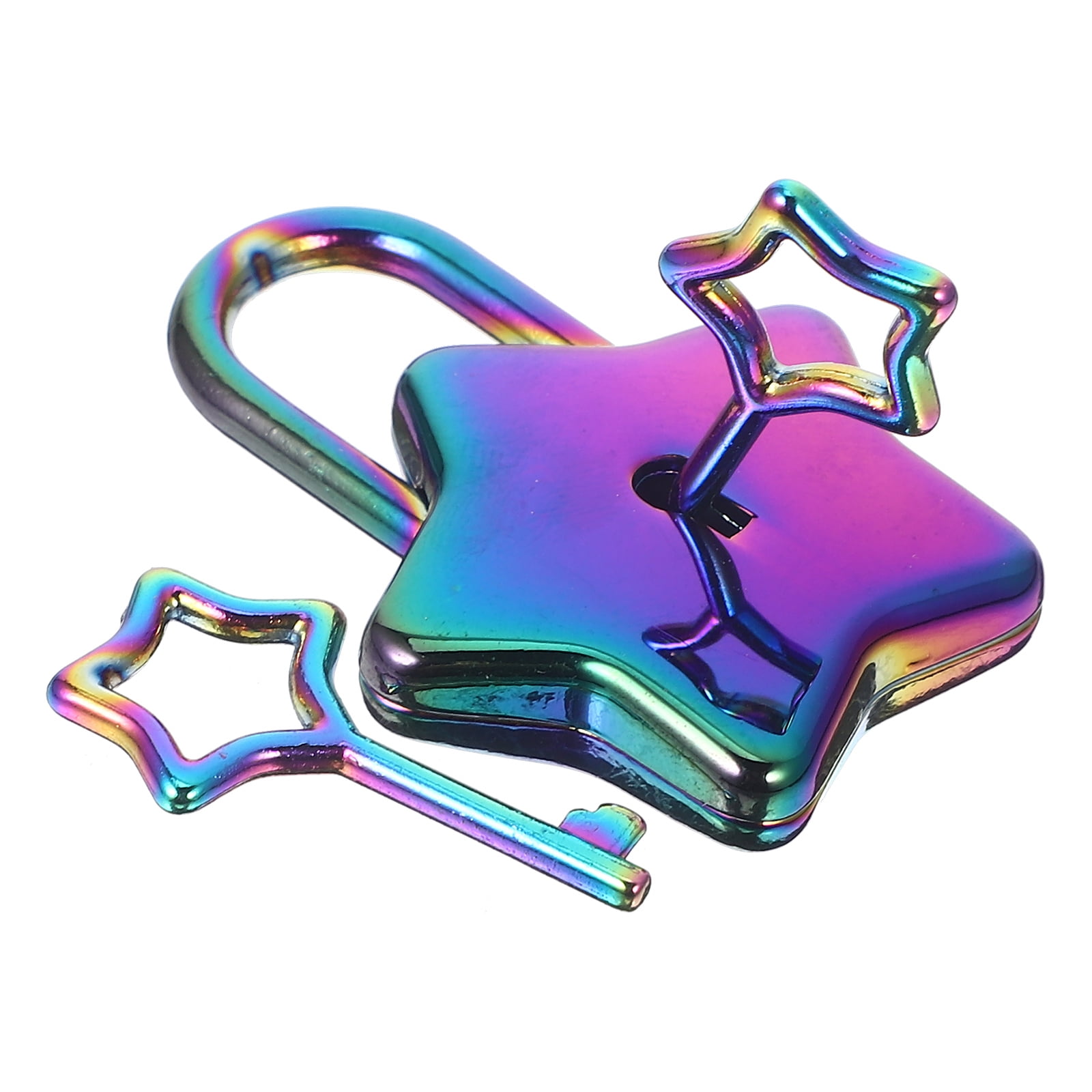 WEUVEB Star Shaped Padlock for Jewelry Box Locking Cute Accessories for ...