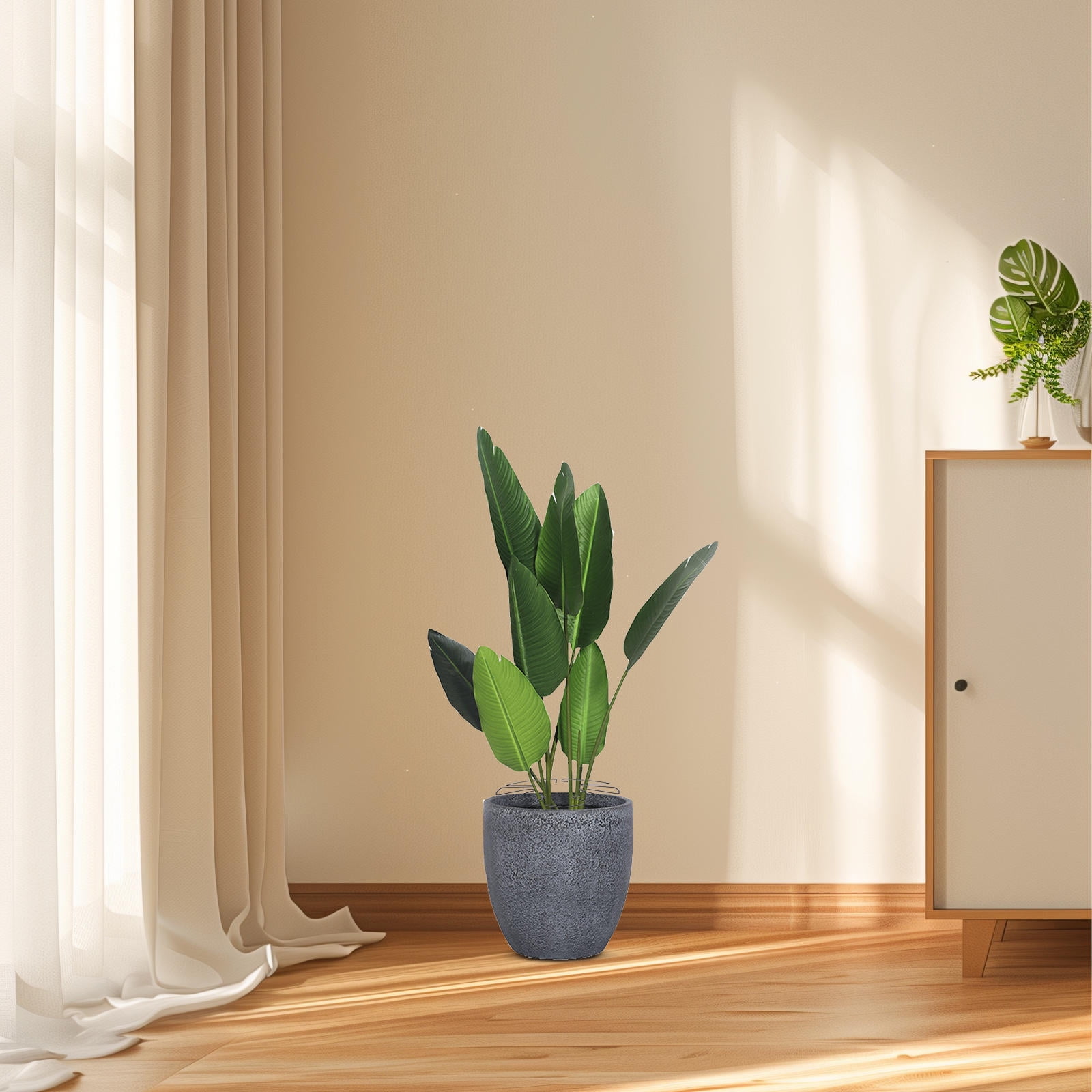 WEUVEB Monstera Growing Stand 2Pcs Iron Plant Prop With Lightweight ...