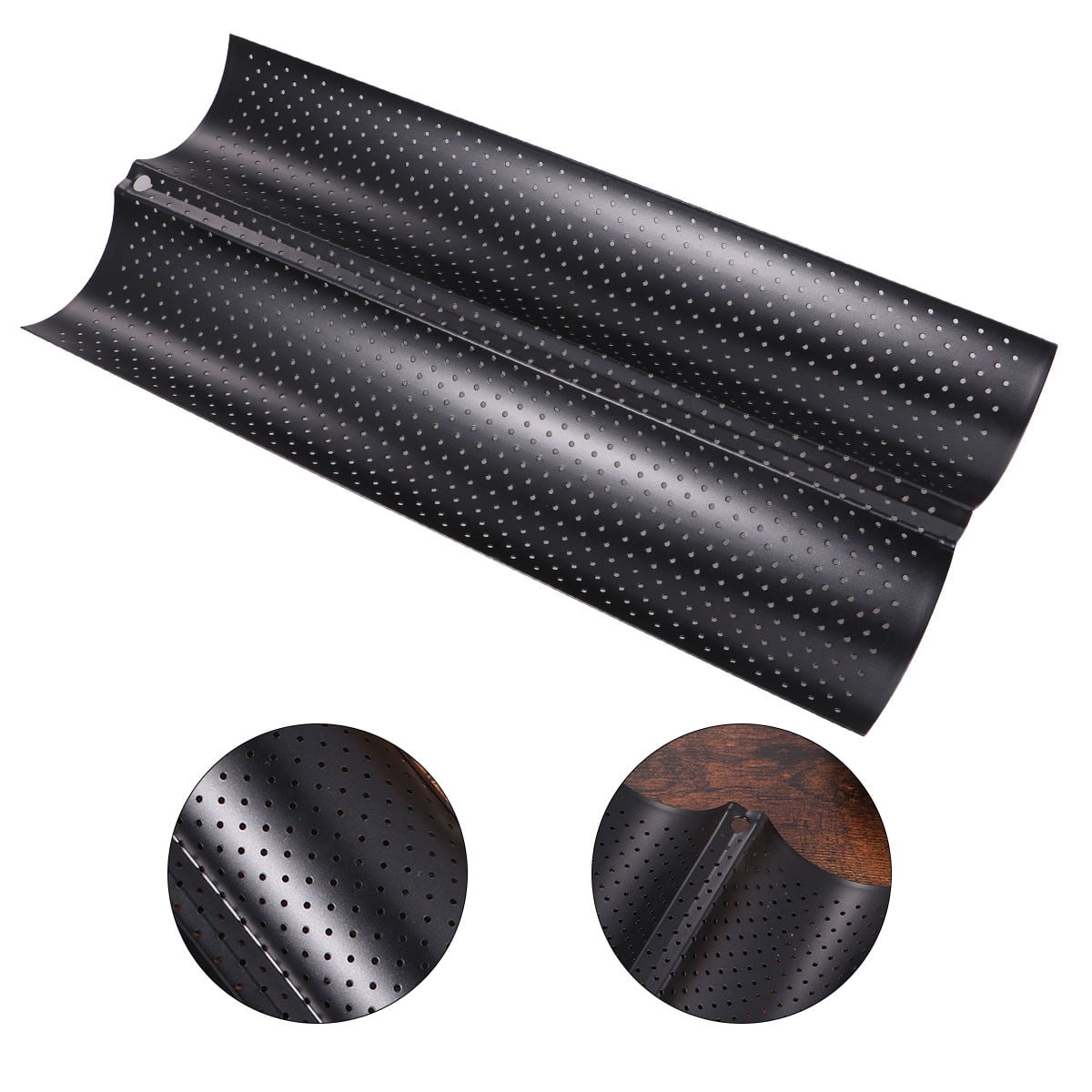 WEUVEB Non Stick Baking 1Pcs Bread Racks and Tray for Professional ...