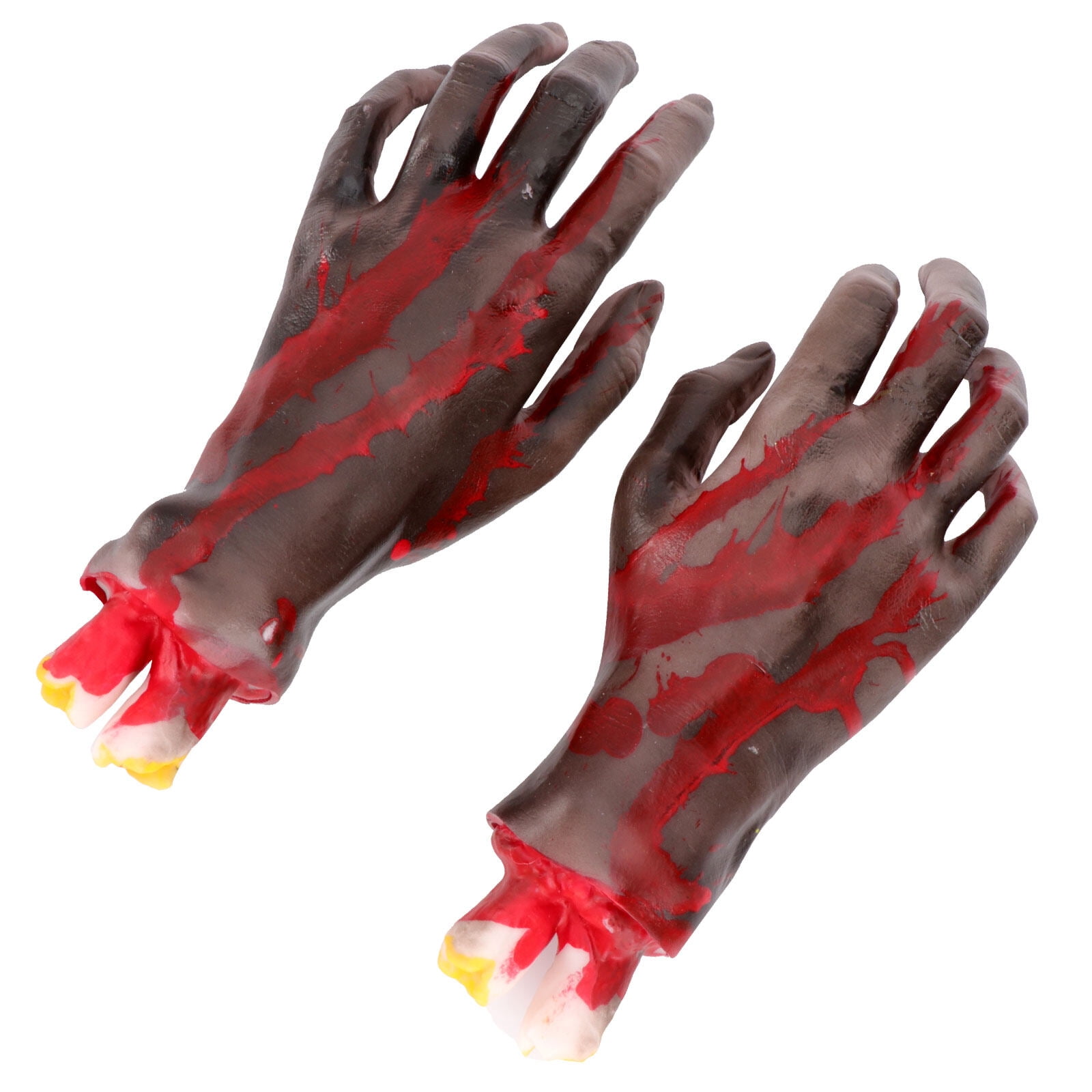 WEUVEB Photo Booth Props Simulation Hand Props Spooky Black Soft ...