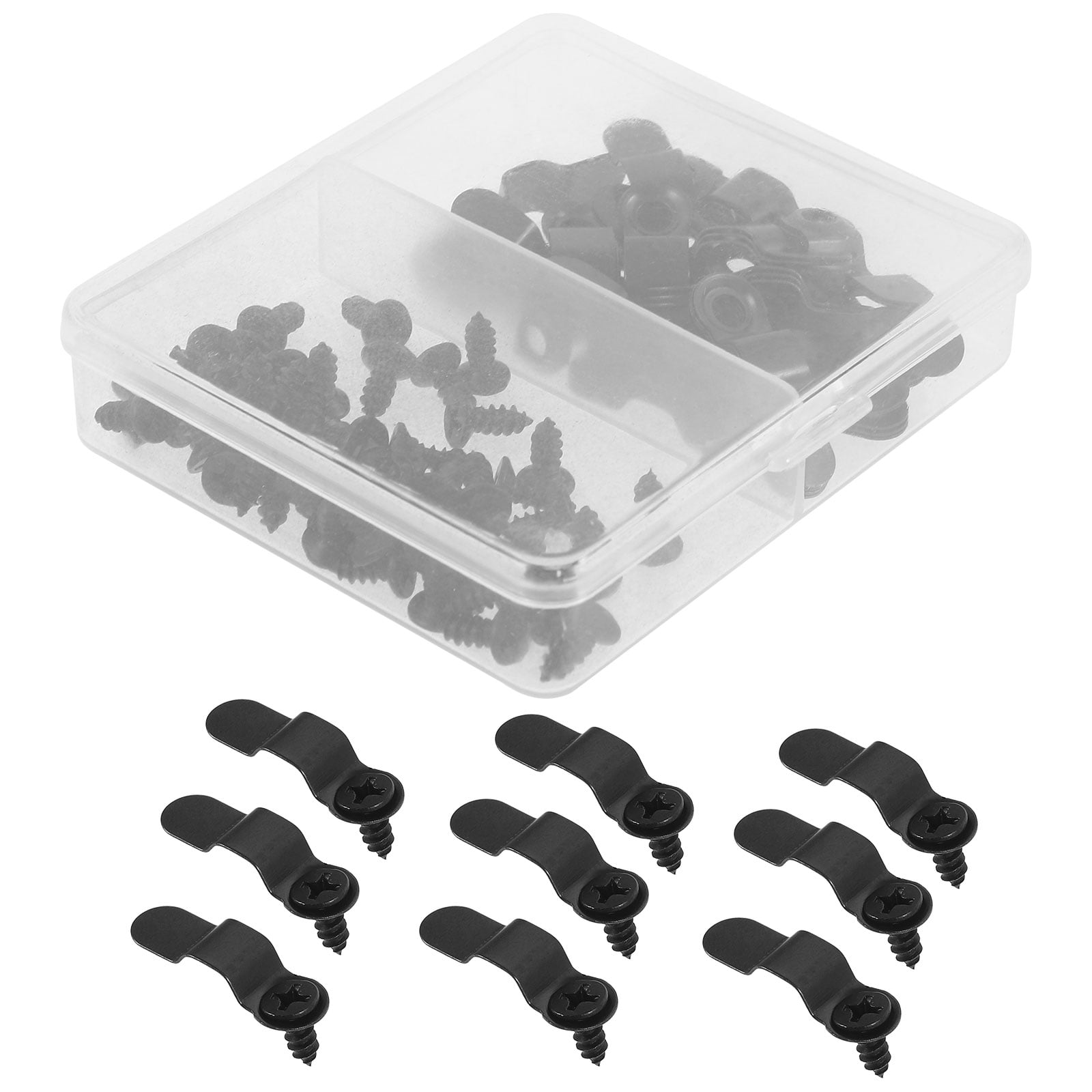 WEUVEB Picture Frame Fasteners 50 Sets Metal Turn Button Fasteners ...