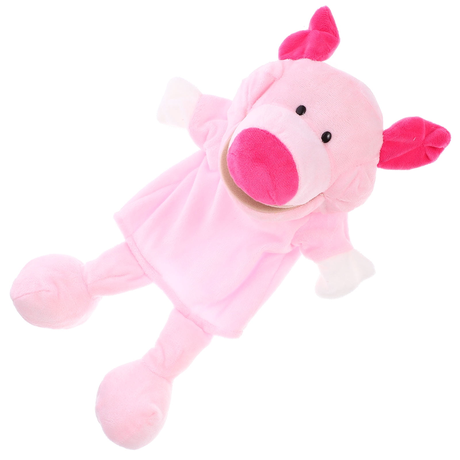 WEUVEB Pink Pig Shaped Hand Puppet for Interactive Storytelling and ...