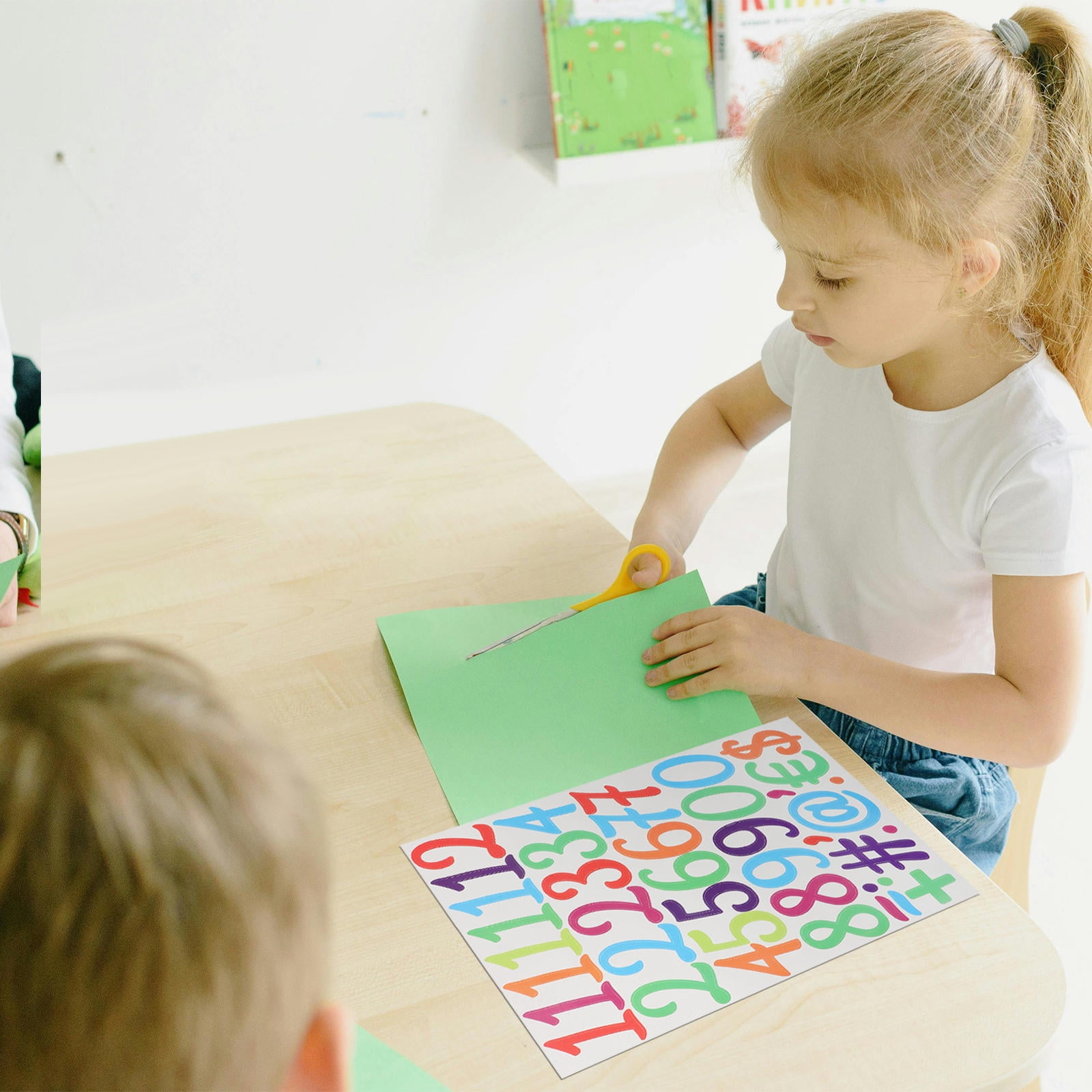 WEUVEB Self Adhesive Alphabet Letters and Number Stickers in Assorted ...