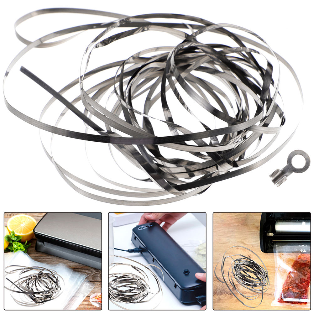 WEUVEB Silver Heat Sealer Strip for Manual Sealing Machines with ...