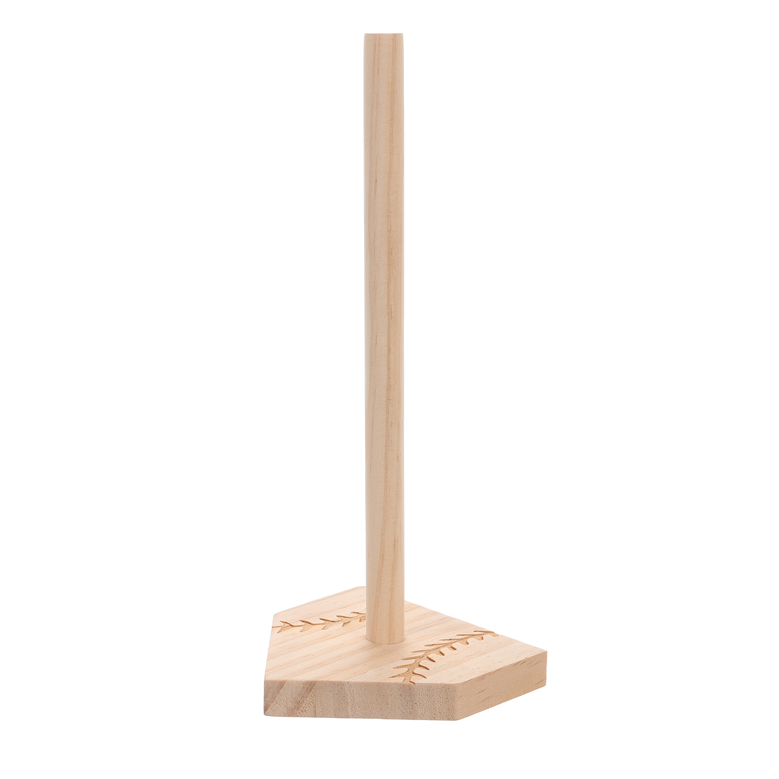 WEUVEB Softball Stacking Ring Display Stand Wooden Ring Storage Khaki ...