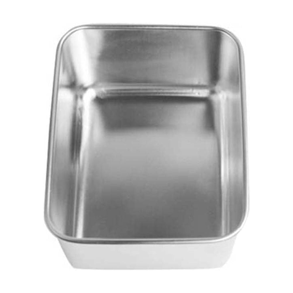 WEUVEB Square Stainless Steel Seasoning Container 1Pack 5.7In High for ...