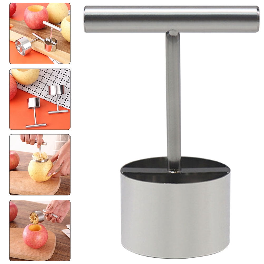 WEUVEB Stainless Steel Fruit Corer Tool for Kitchen Use Silver Color ...