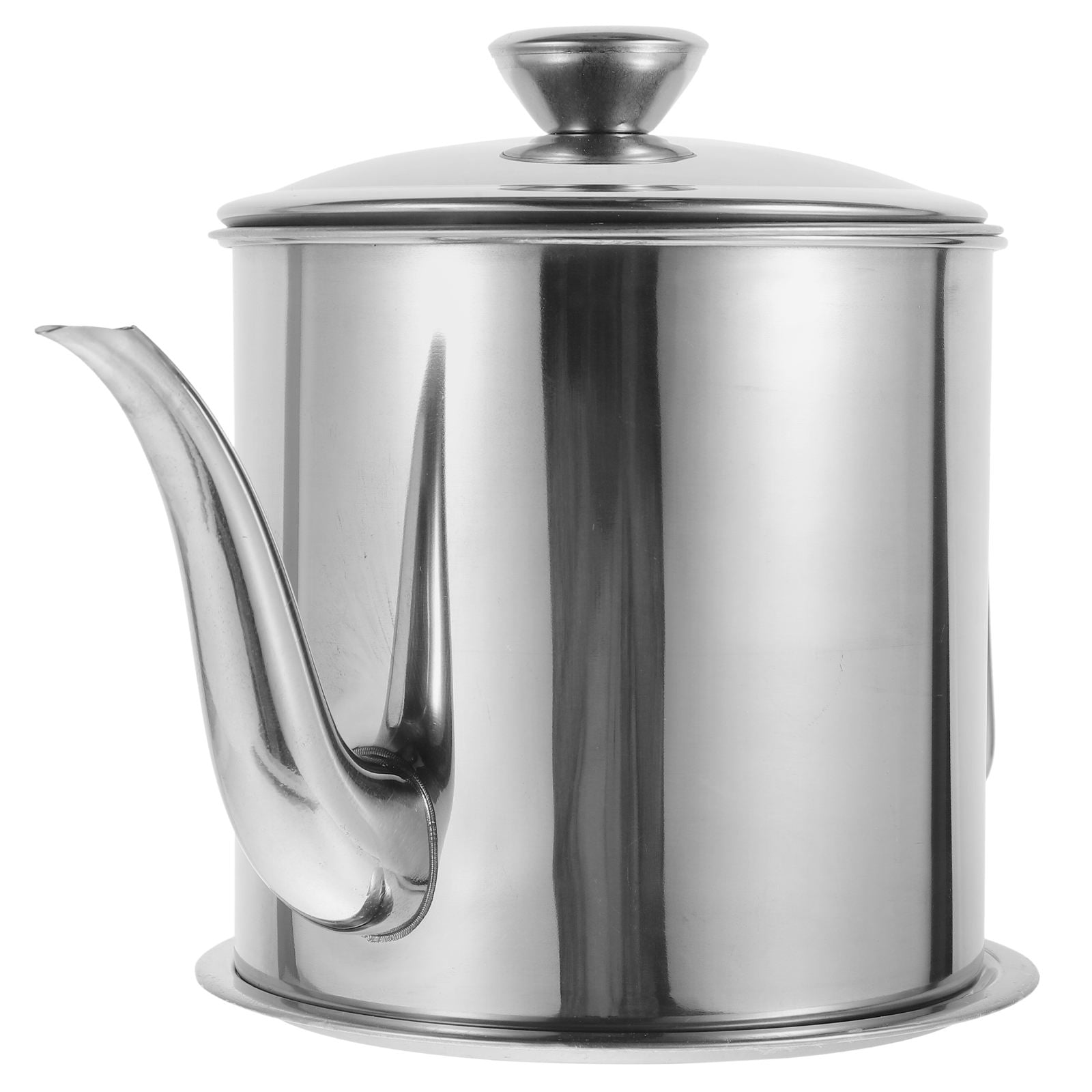 WEUVEB Stainless Steel Oil Storage Container with Built-in Strainer ...