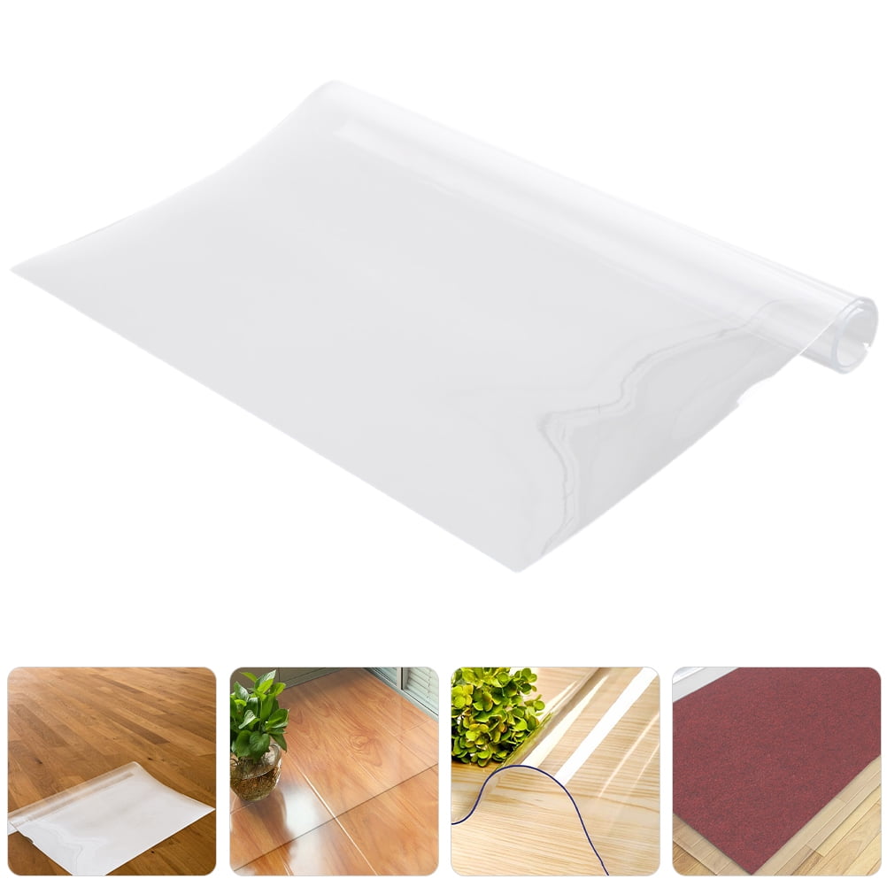 WEUVEB Transparent Desk Mat Clear View for Bathroom and Kitchen 1Set ...