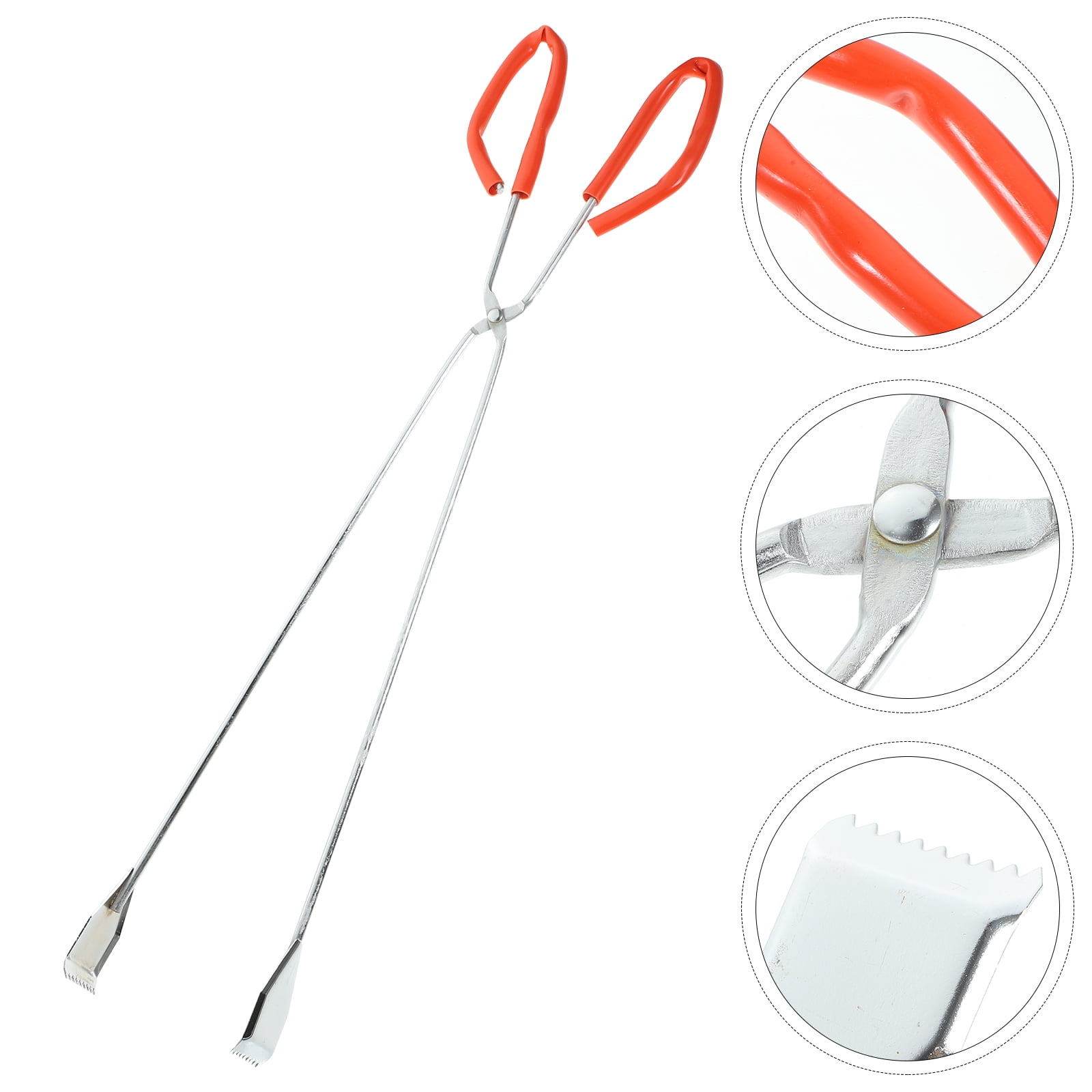 WEUVEB Trash Grabber Picker Rubbish Pick Clips Stainless Steel ...